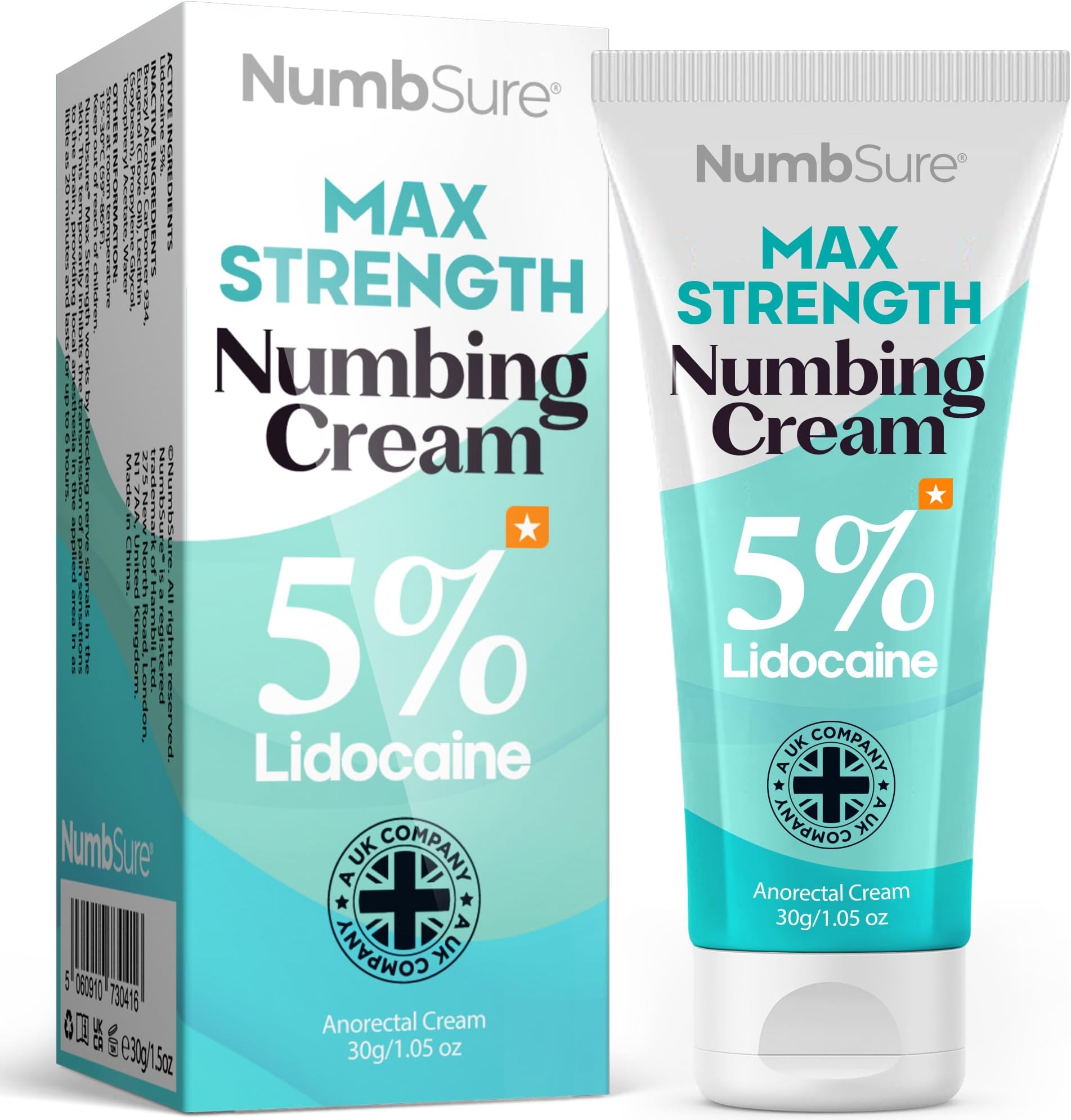 Amazon.com: MOHNARK Pain Relief Cream with Lidocaine 4% and 1% Menthol ...