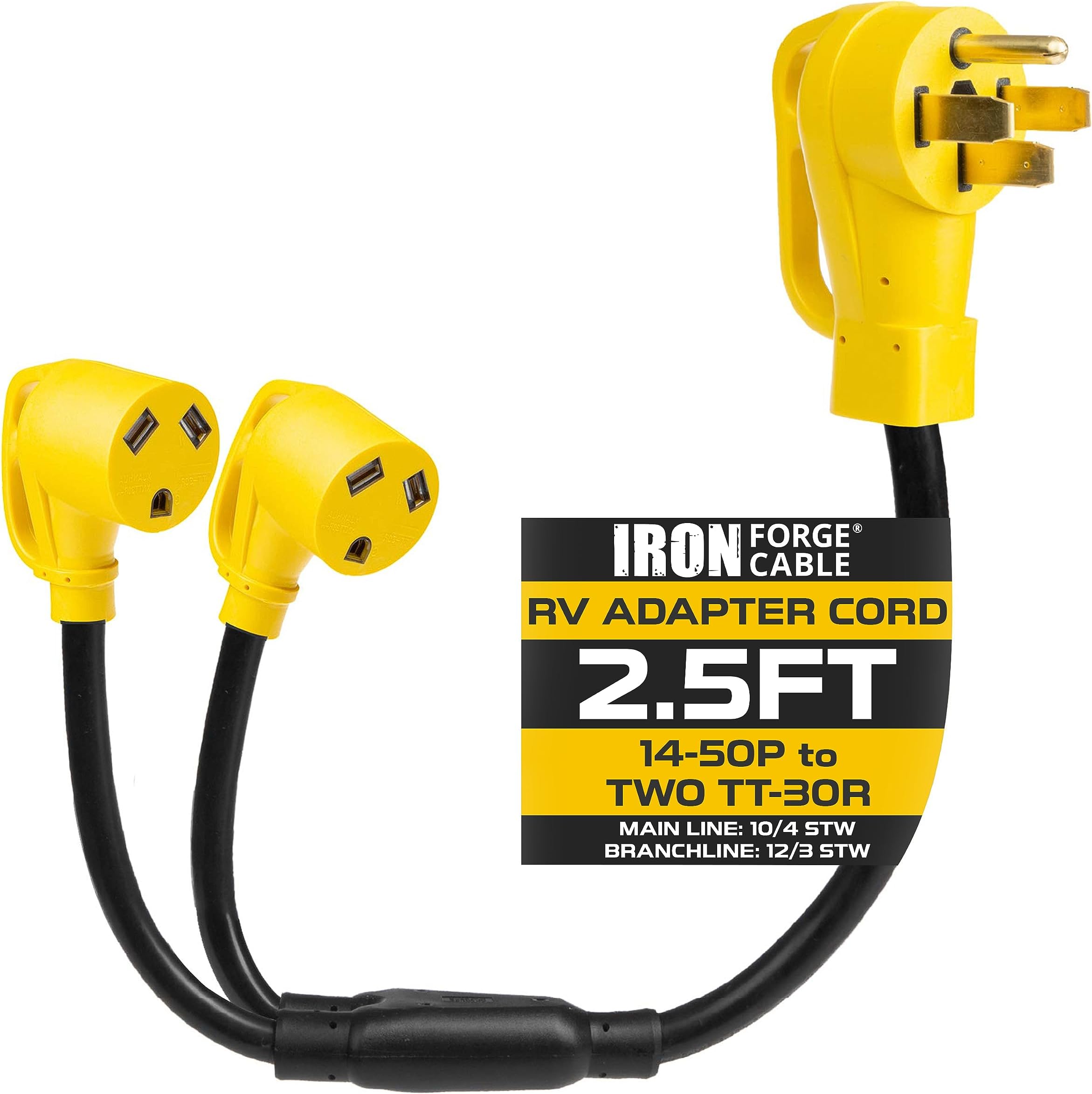 Amazon.com: IRON FORGE CABLE 30 Amp RV Plug, 30Amp RV Electrical ...