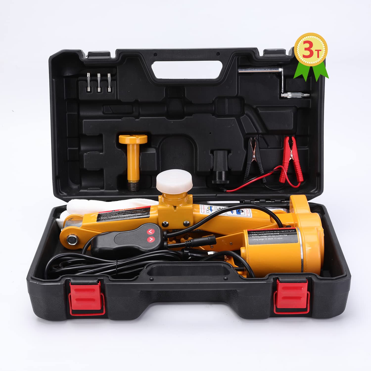 Buy Simpleout Electric Car Jack Kit - 3 Ton Vehicle Floor Jack Cars and ...