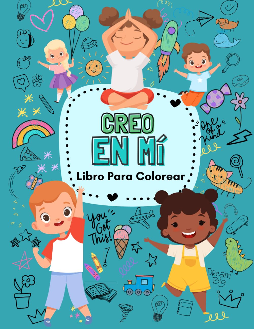 Buy Creo en mí: Libro para colorear de afirmaciones positivas para ...