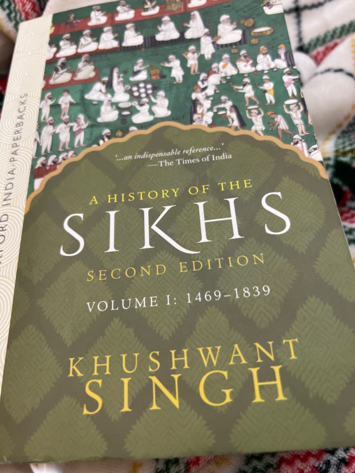 Buy A HISTORY OF THE SIKHS VOL 1 (SECOND EDITION) (OIP) Book Online at ...