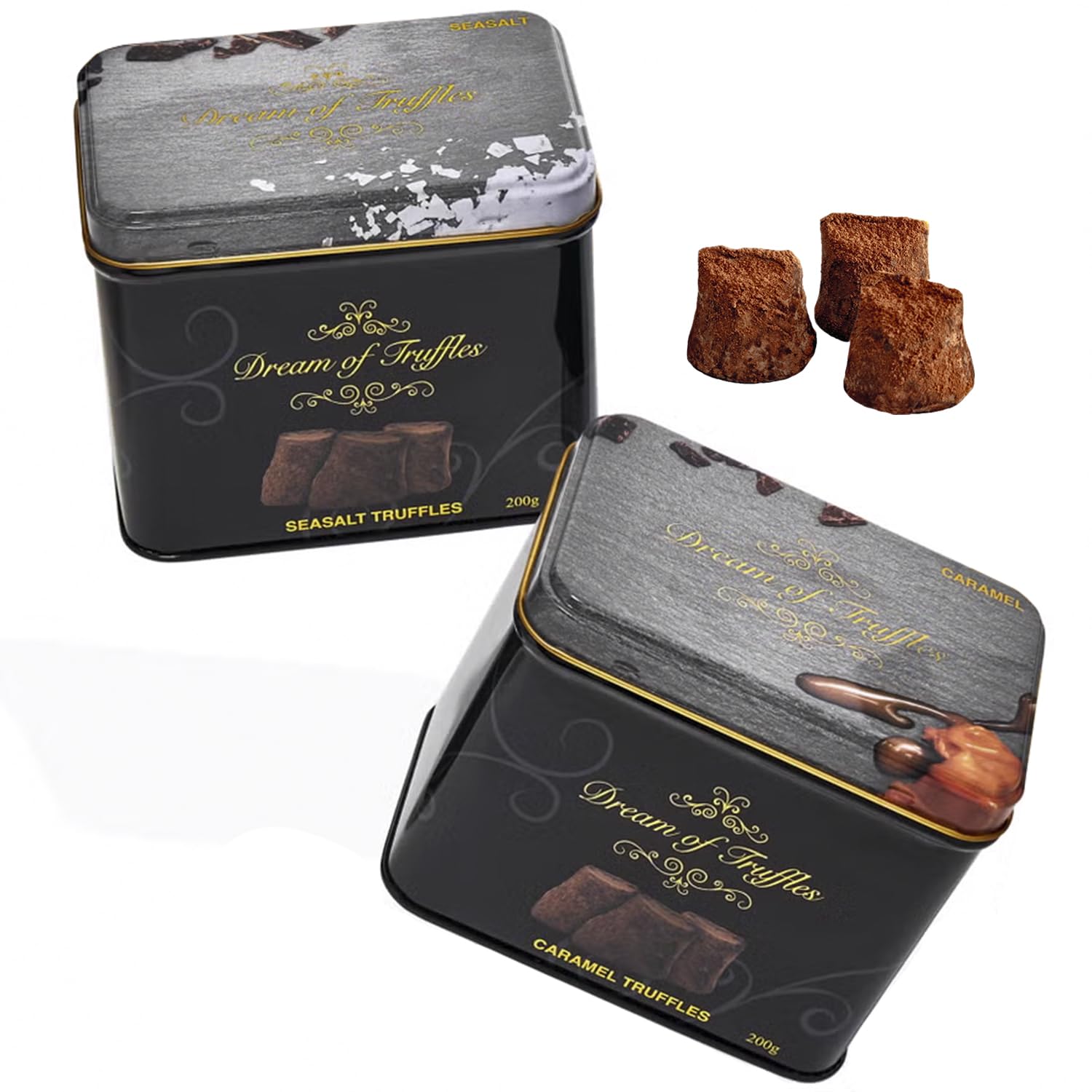 Amazon.com: Dream of Truffles - Cocoa Powdered Truffles with Sea Salt ...