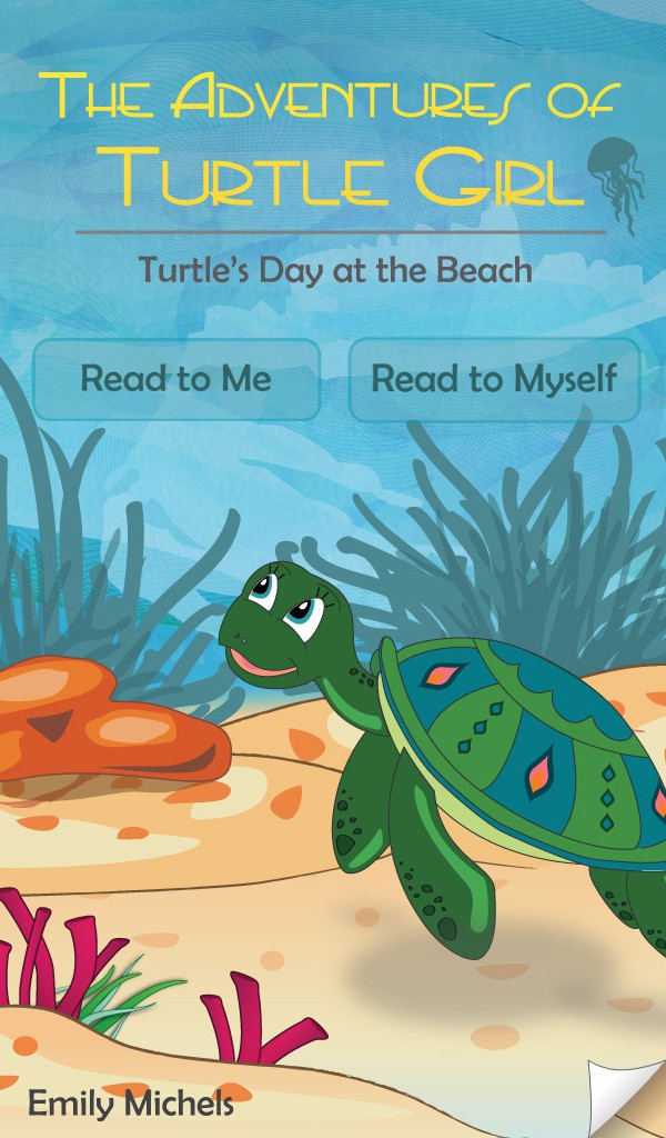 Turtle's Day at the Beach - Interactive Storybook for Kids - Aplicativo ...