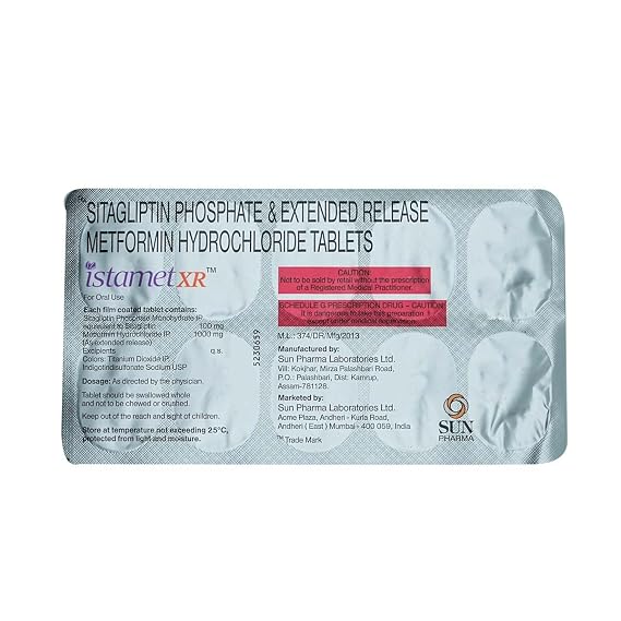 Istamet XR - Strip of 10 Tablets : Amazon.in: Fashion
