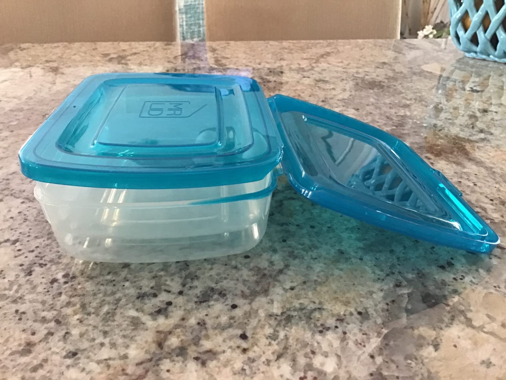 Amazon.com: MR. LID Premium Attached Storage Containers | Permanently ...