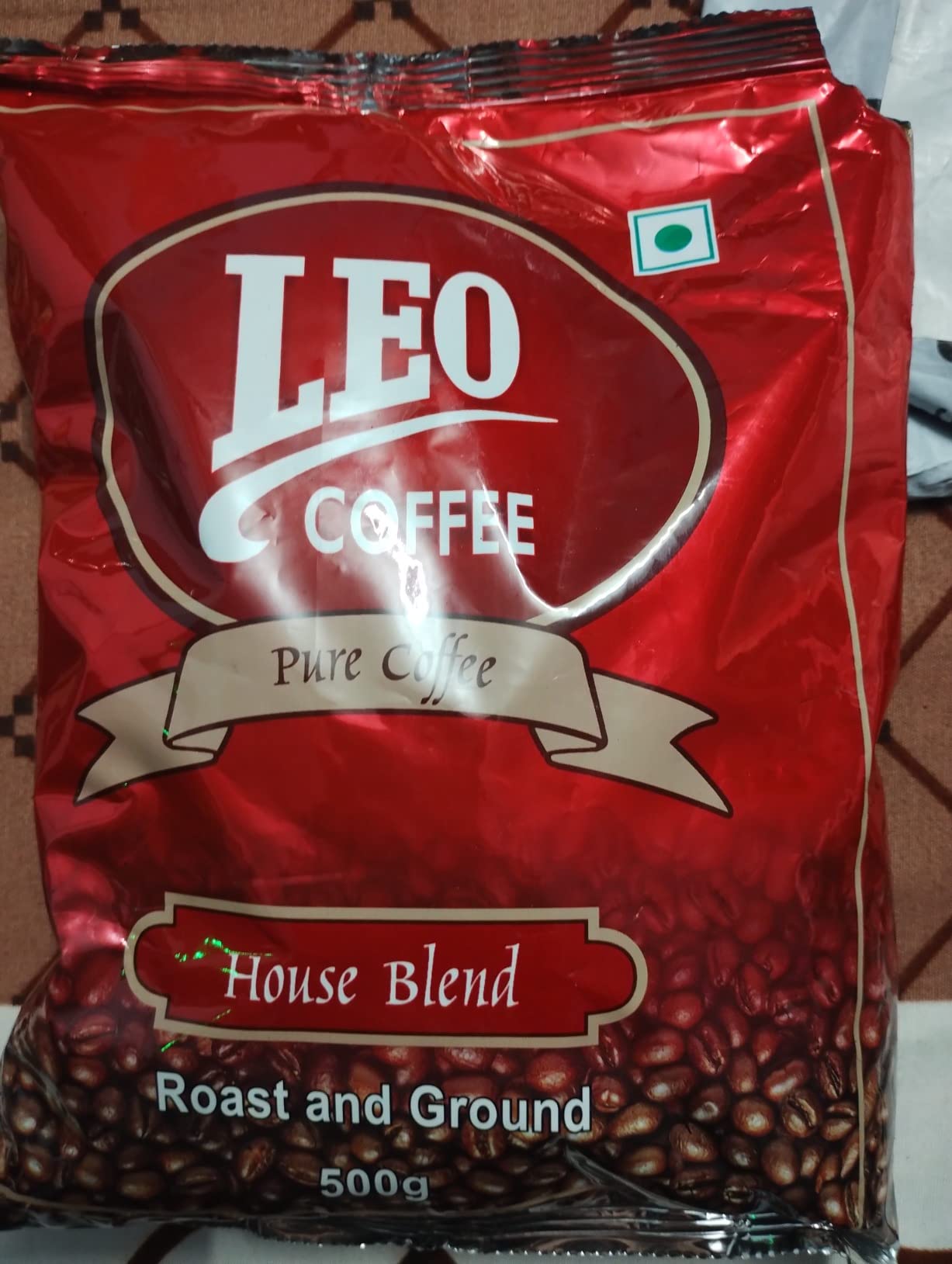 LEO COFFEE House Blend Coffee, 100% Pure Filter Coffee Powder, 500G ...