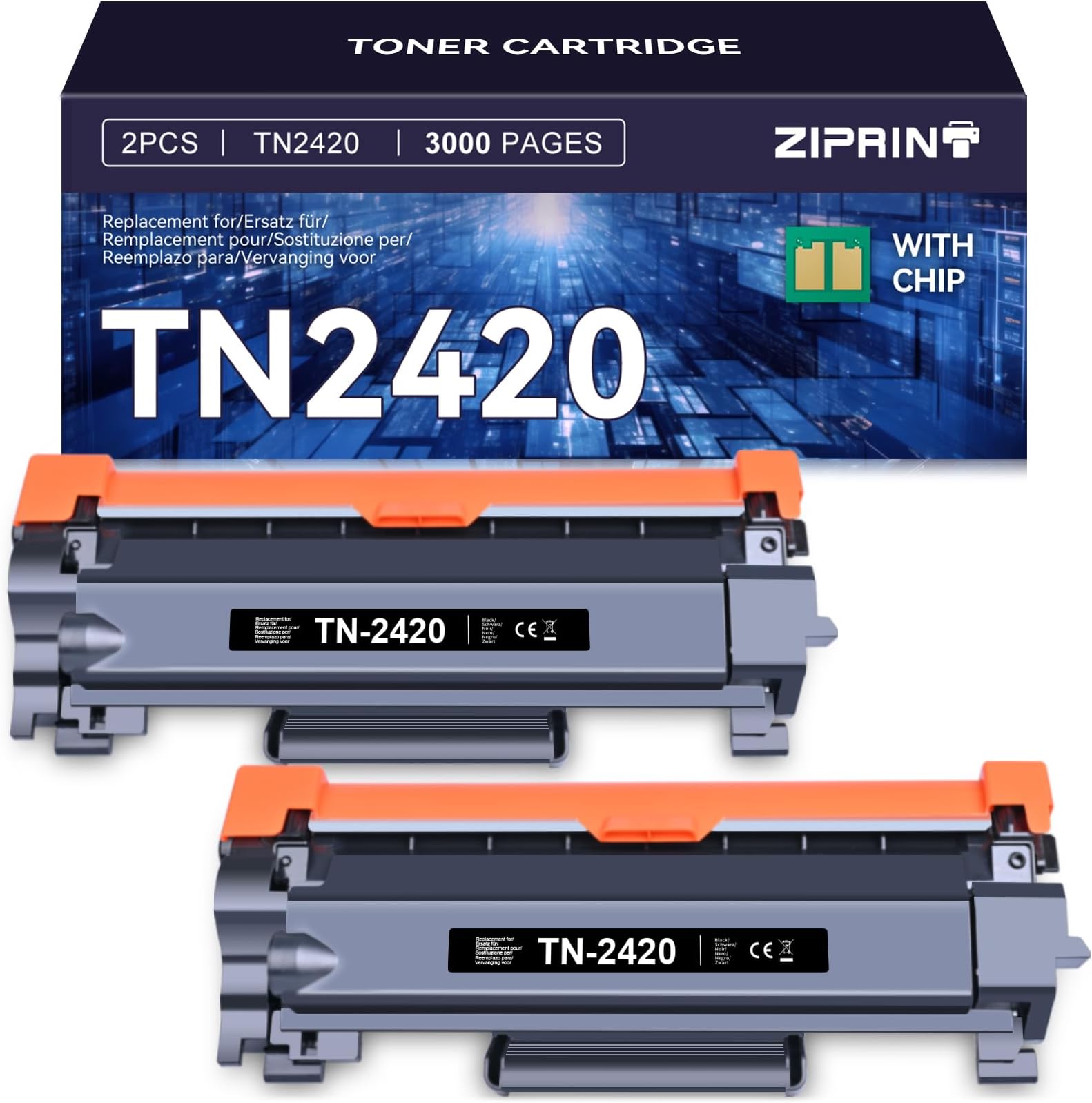 TN2420 Compatible Toner Brother TN2420 Toner Brother DCP-L2530DW Toner ...