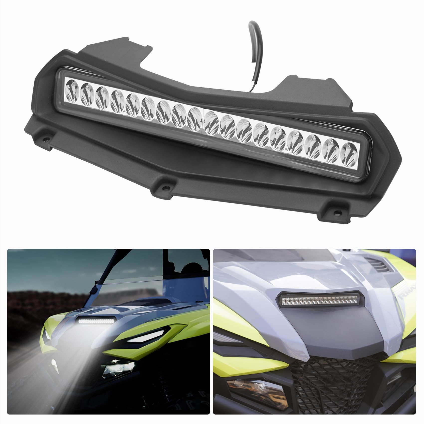 Amazon.com: Kiwi Master Hood Scoop Light Compatible with Yamaha RMAX ...