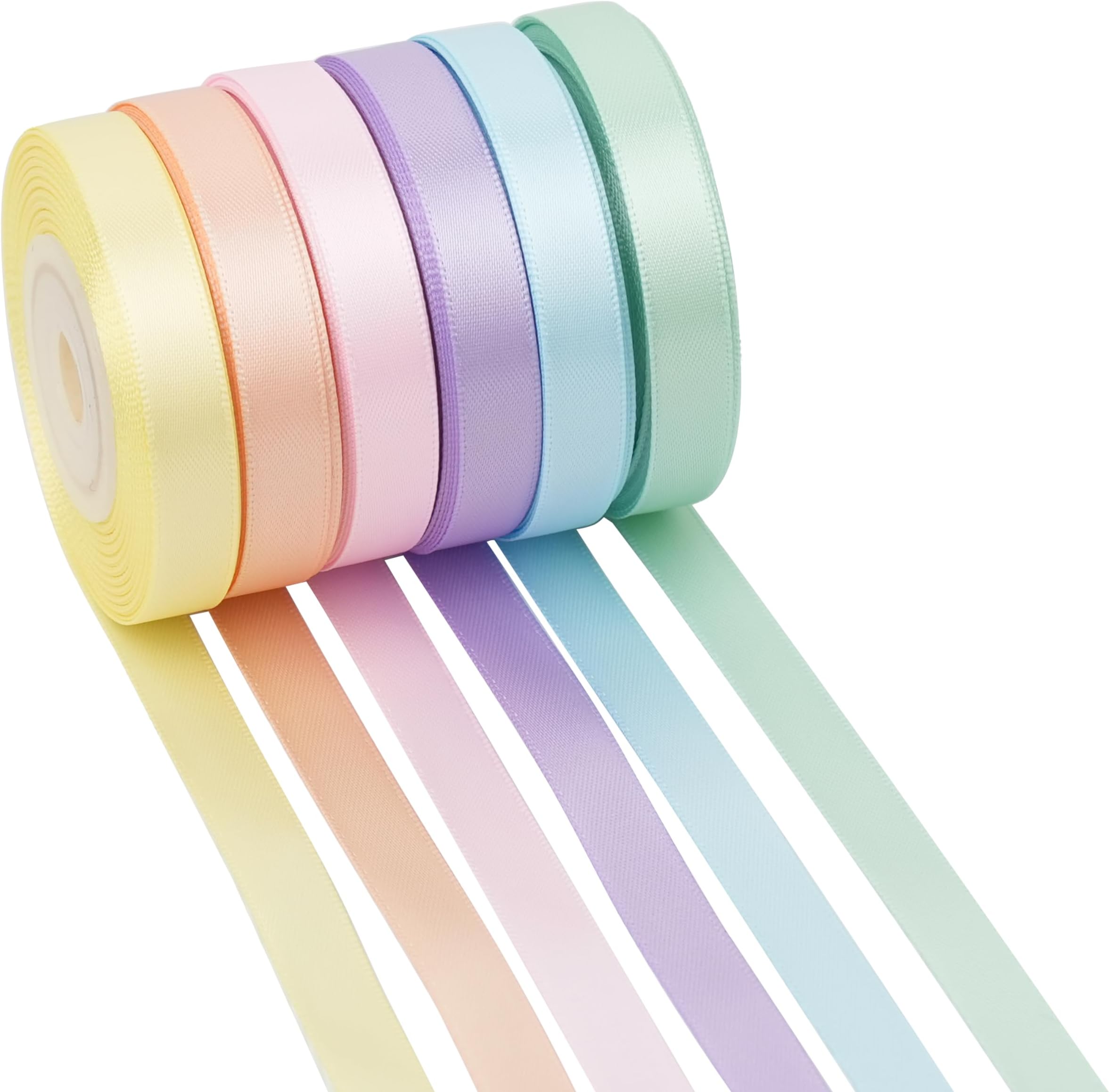 Amazon.com: Grosgrain/Satin Ribbon Sets for Gift Package Wrapping, Hair ...