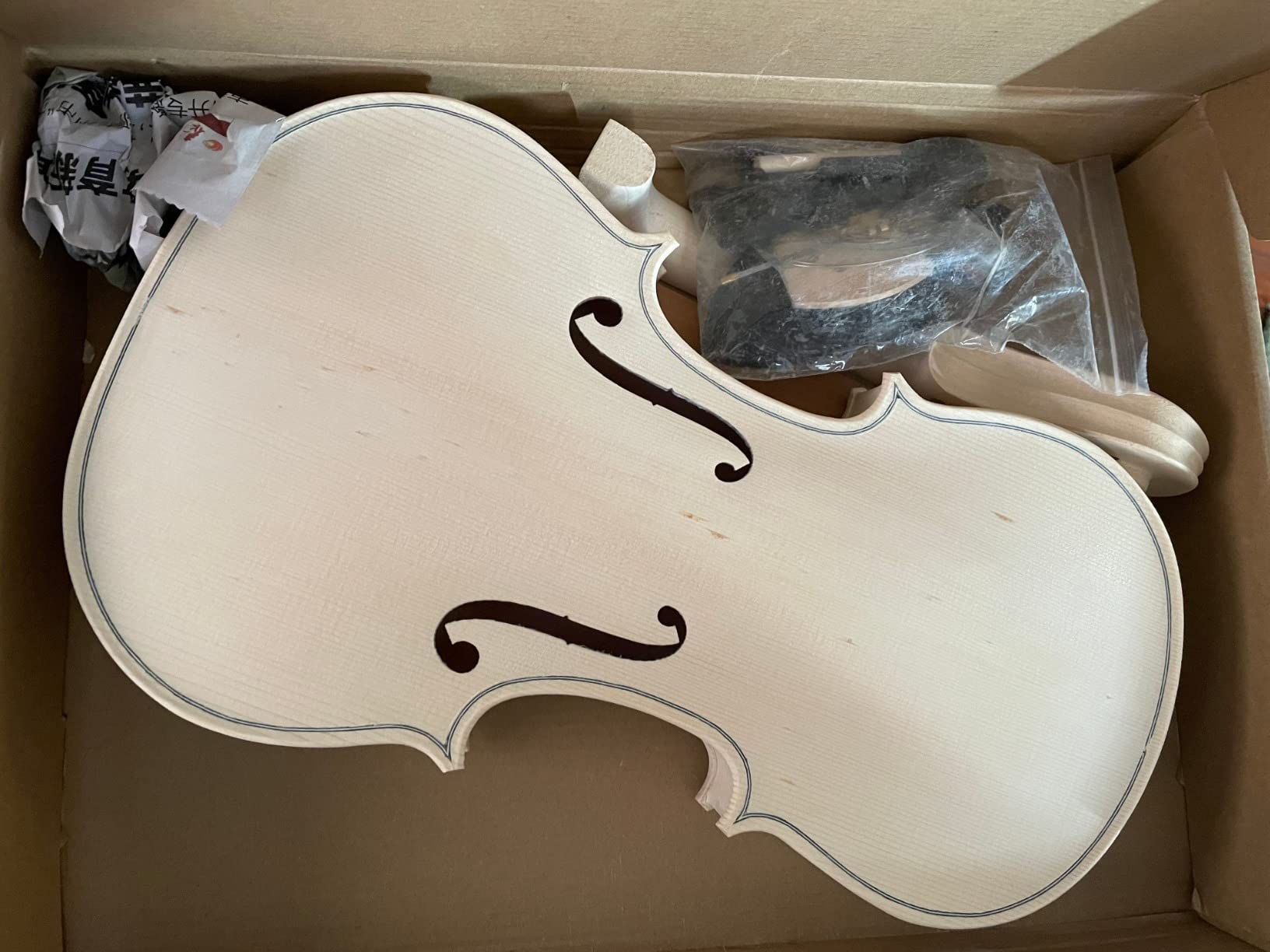 $9/mo - Finance DIY Violin Kit Violin Parts & Accessories Make Your Own ...