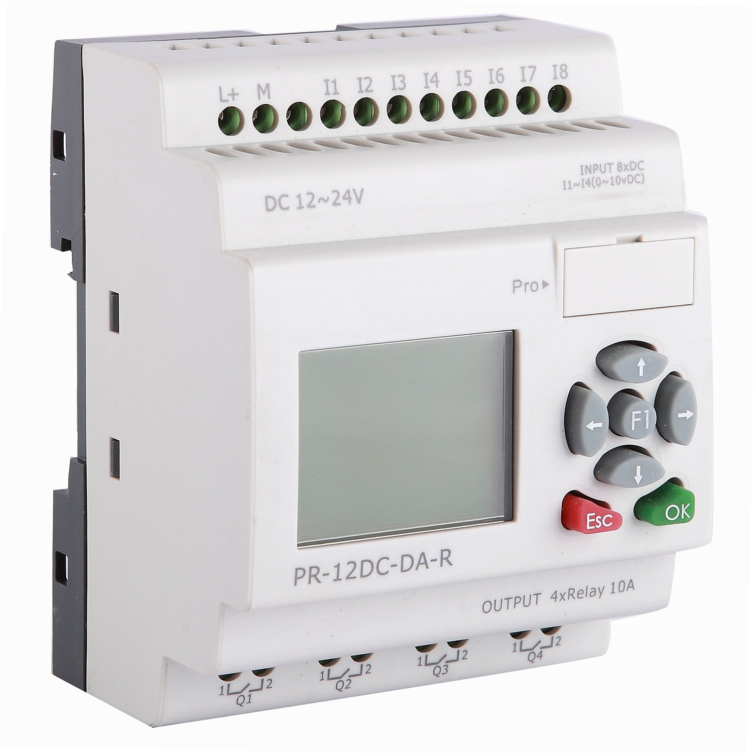 Buy Plc Programmable Logic Controller Hmi W 16 Dc Inputs And 10 Relay Outputs 1224vdc Sofware