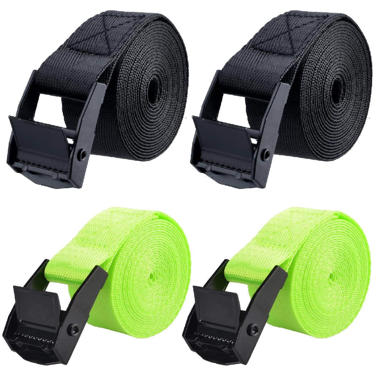 Snapklik.com : JEELAD Tie Down Straps Lashing Straps Hold Down Heavy ...