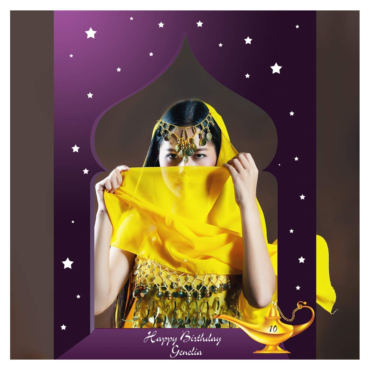 Buy Customize Arabian Nights Photo Booth Prop - sizes 36x24, 48x36 ...