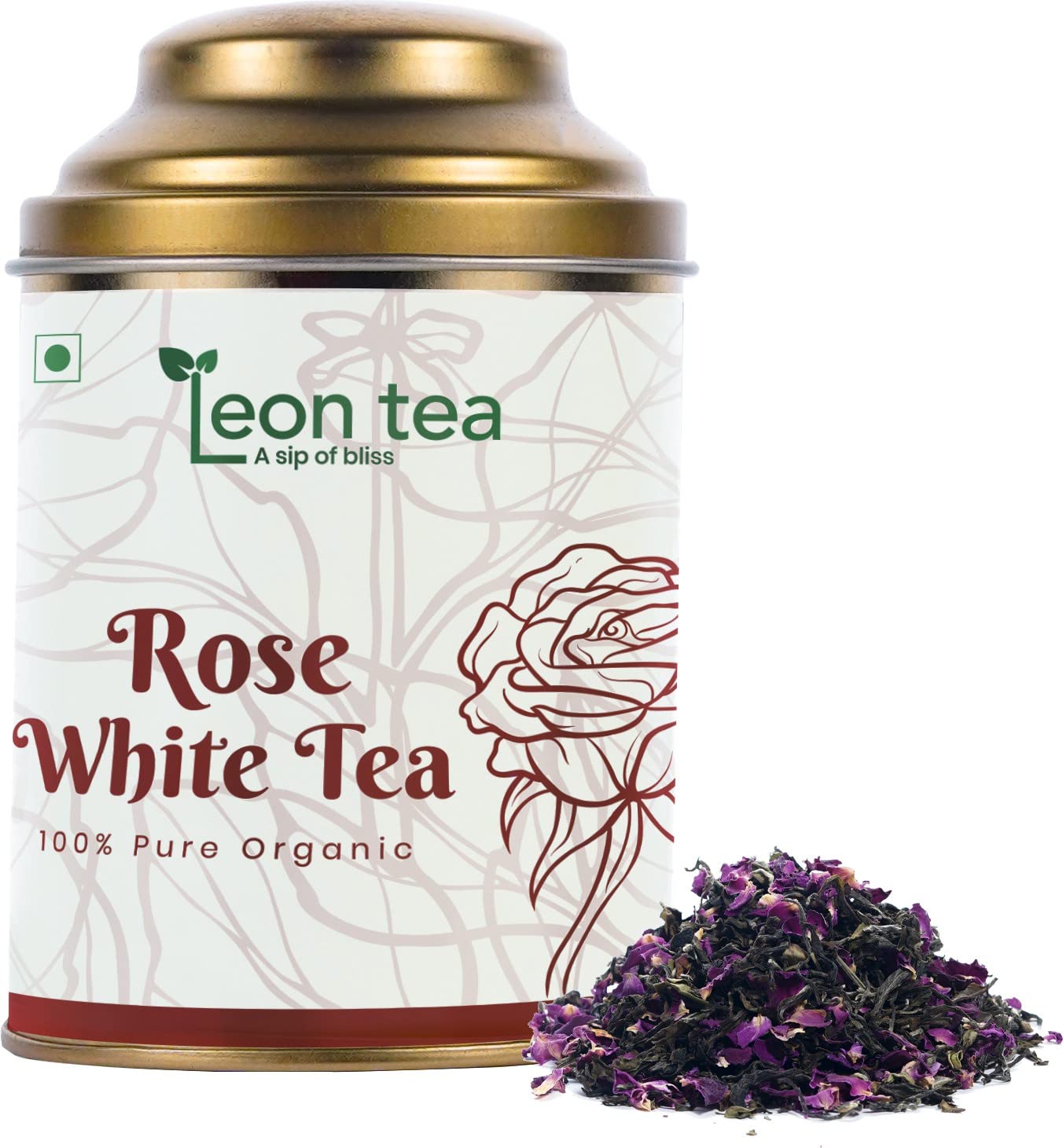 Leon Tea Rose White Tea 50 Grams : Amazon.in: Grocery & Gourmet Foods