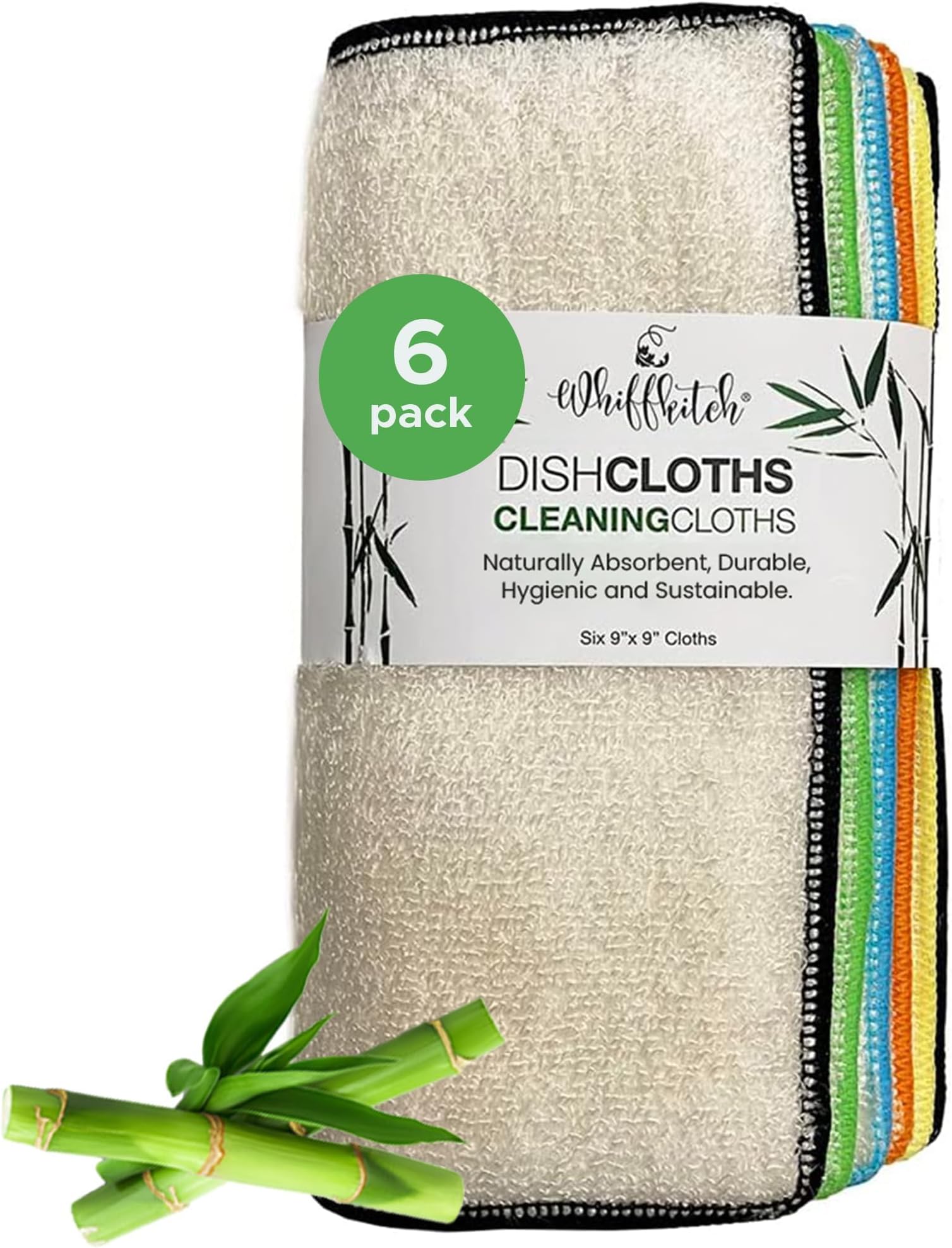 Amazon.com: Bamboo Naturals Microfiber Cleaning Cloths, Attract Dust ...