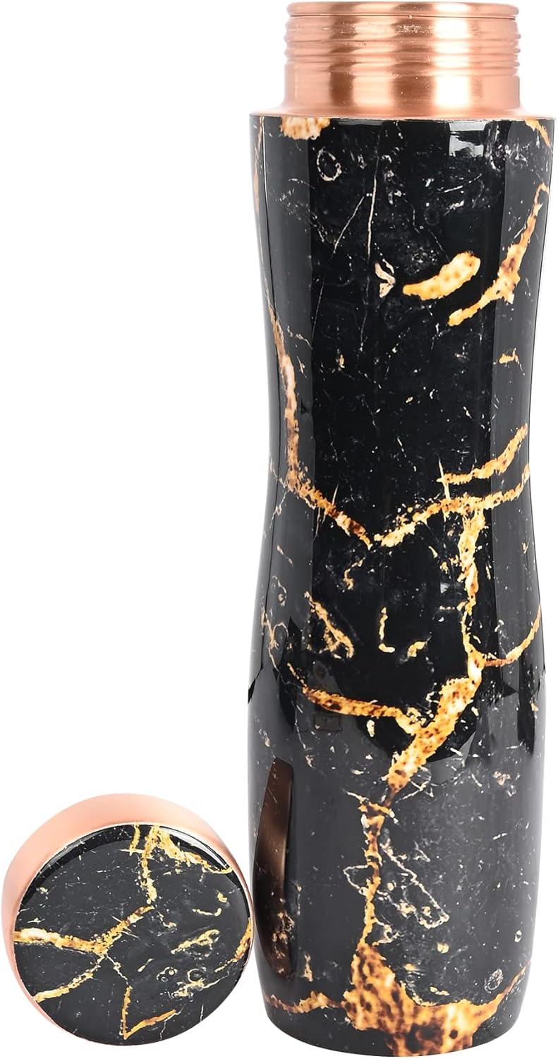 Amazon.com: Oas Copper - Premium Pure Copper Water Bottle with ...