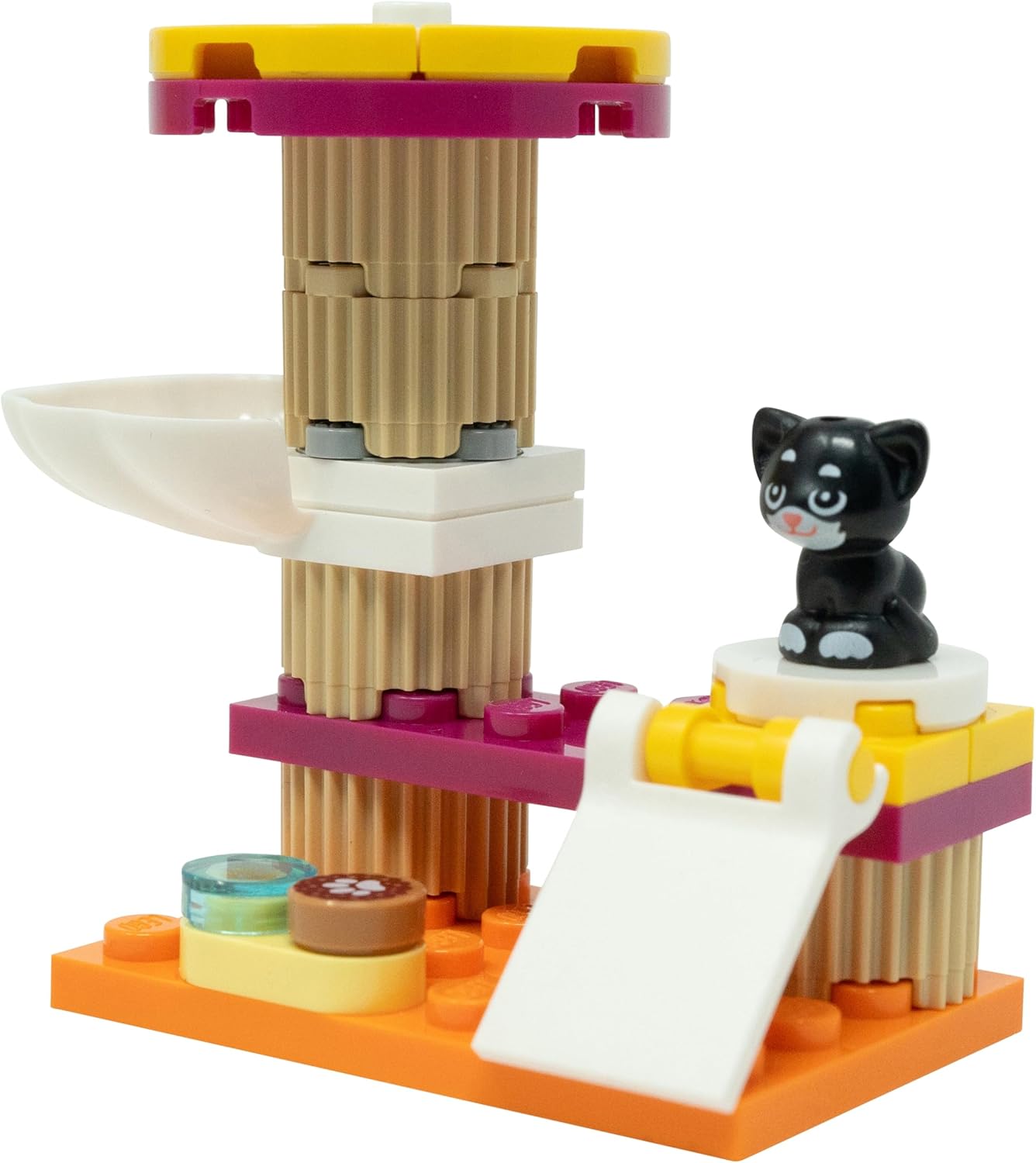 Amazon.com: LEGO Friends: Cat Tree with Kitten (Shadow) Micro Set (24 ...