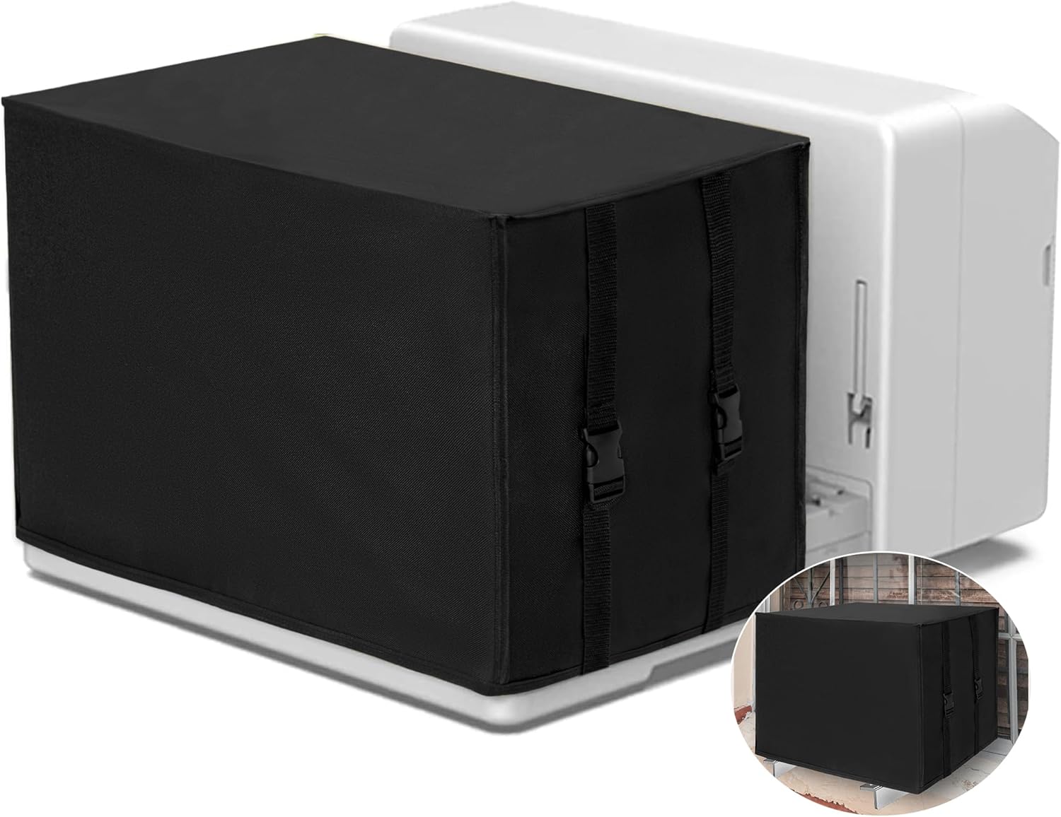 Amazon.com: Window Air Conditioner Cover fits Midea U-shaped AC Covers ...