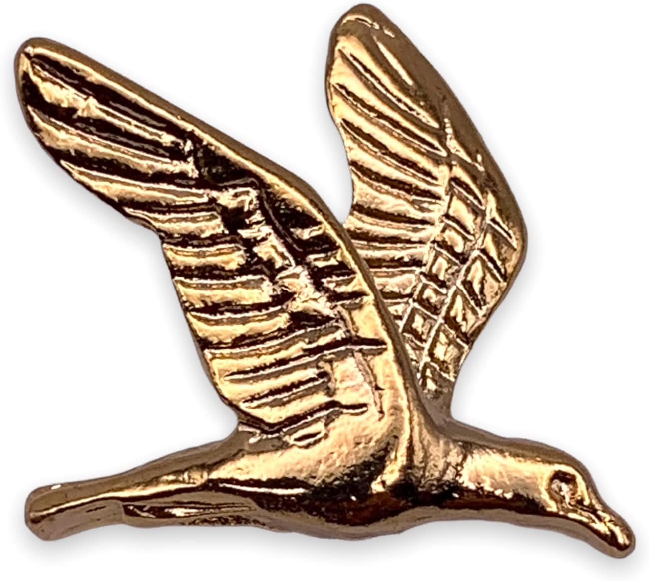 Amazon.com: StockPins Gold Bird Lapel Pin – Handcrafted Hummingbird or ...