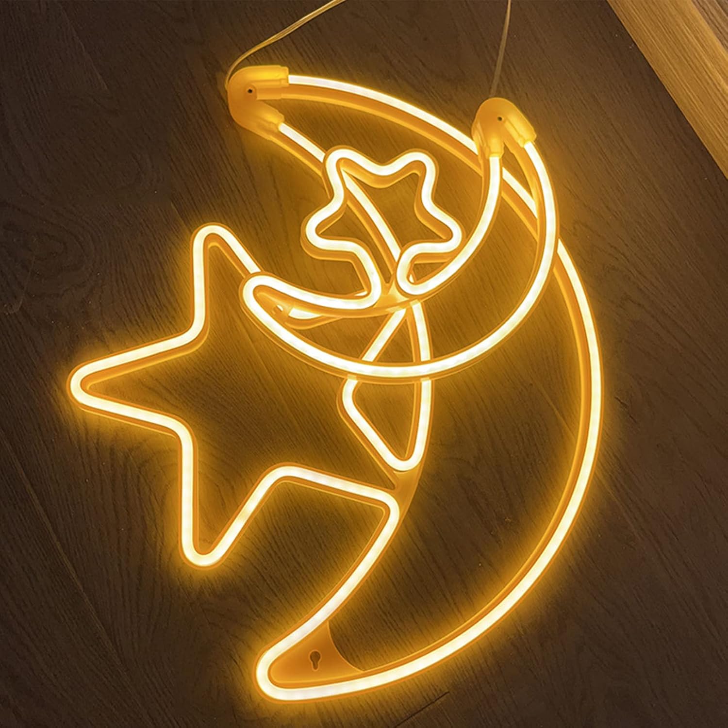 Amazon.com : Neon Sign Moon Decor, Neon Signs for Wall Decor LED Neon ...