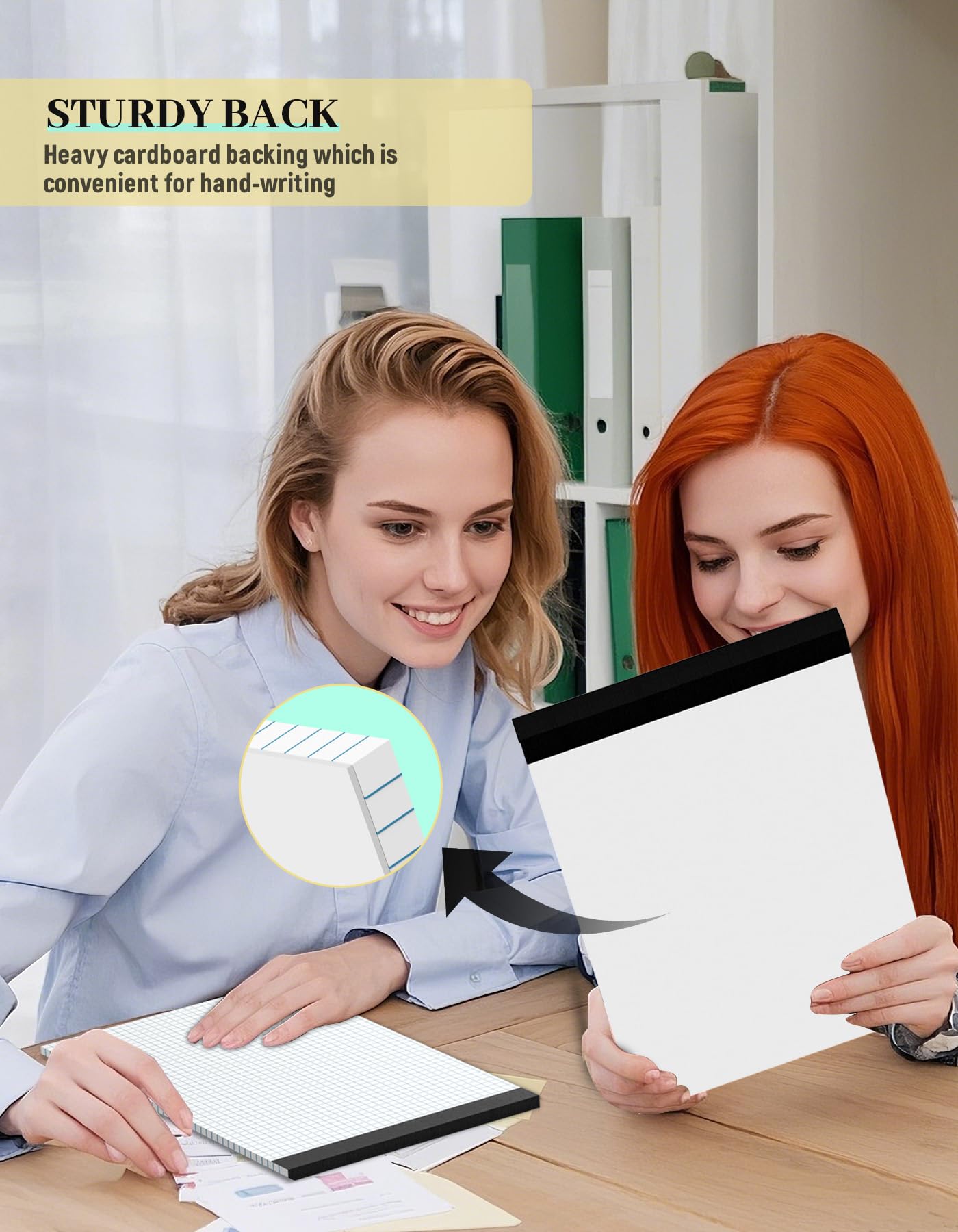 Snapklik.com : Graph Paper Pads 8.5 X 11, 4x4 Quad Ruled, 3 Pack Grid Paper Pad 8.5 X 11 ...