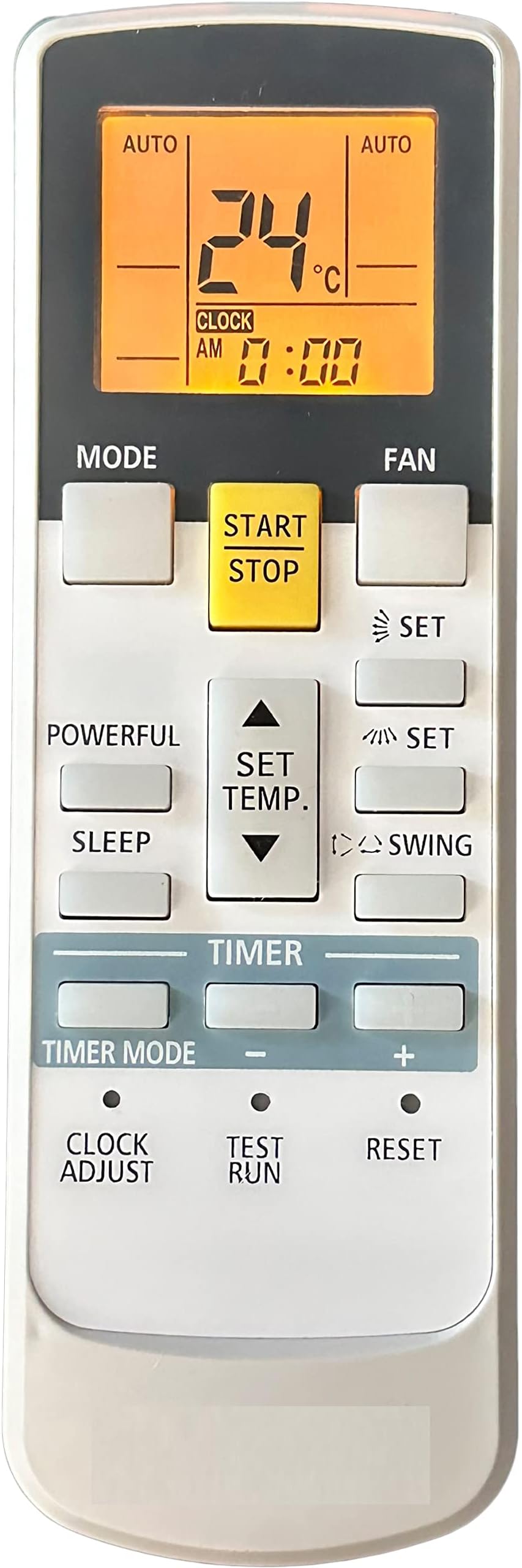 LOHAYA Air Conditioner Remote Compatible with O General Split/Window AC ...