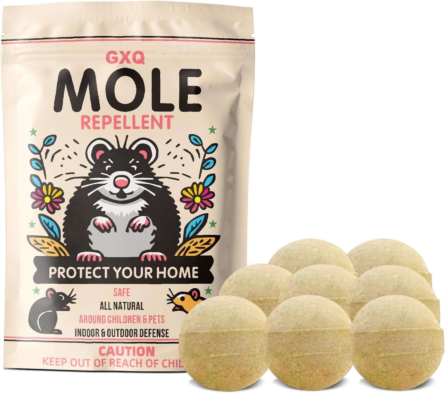 Amazon.com : Mole Repellent,Gopher Repellent,Vole Repellent,Mole ...