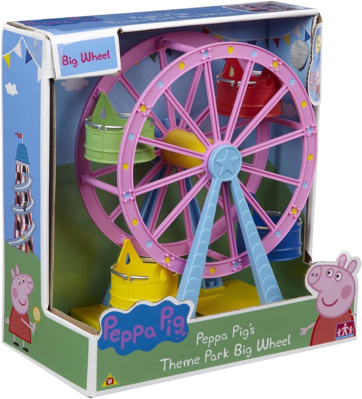 Peppa Pig Ferris Wheel with Peppa Figure by ZD : Amazon.com.mx ...