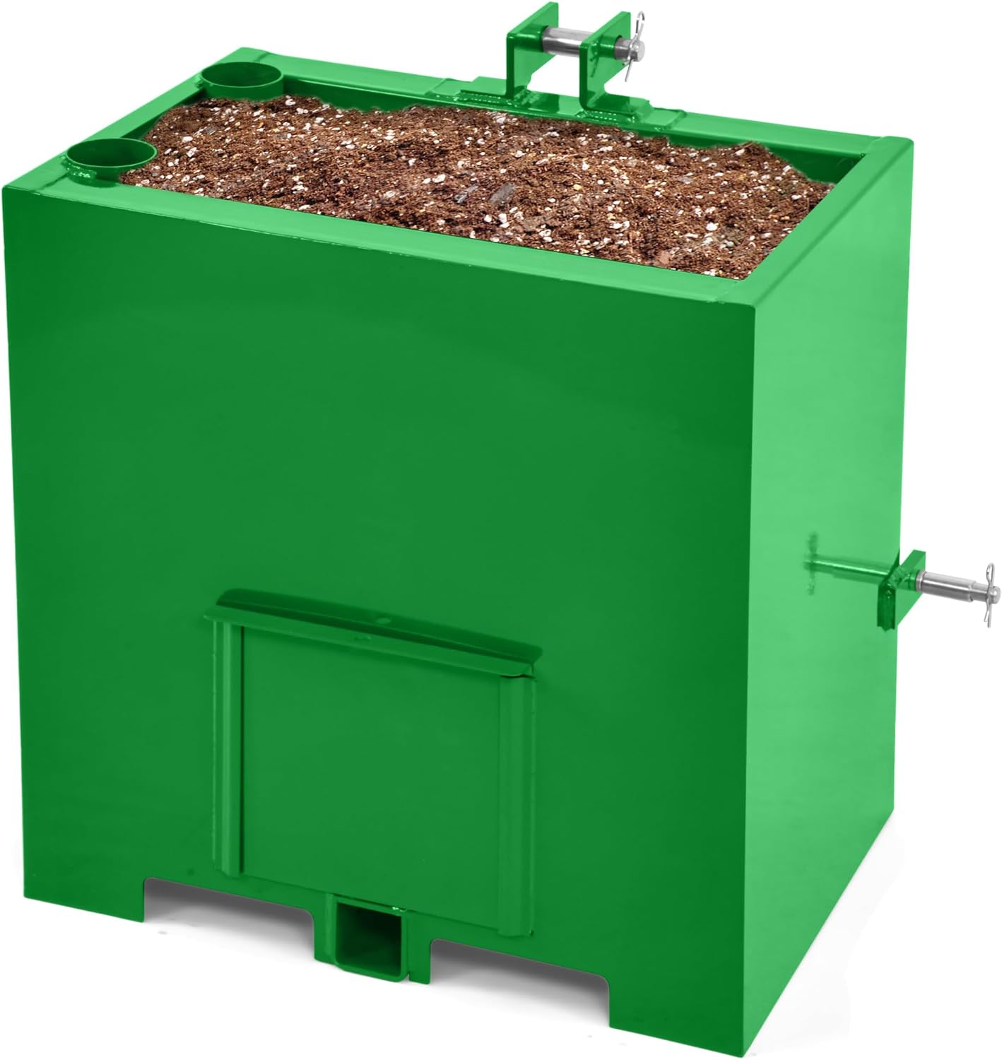 Amazon.com: YITAMOTOR 3 Point Hitch Ballast Box for Category 1 Tractor, 800lbs Weight Ballast ...