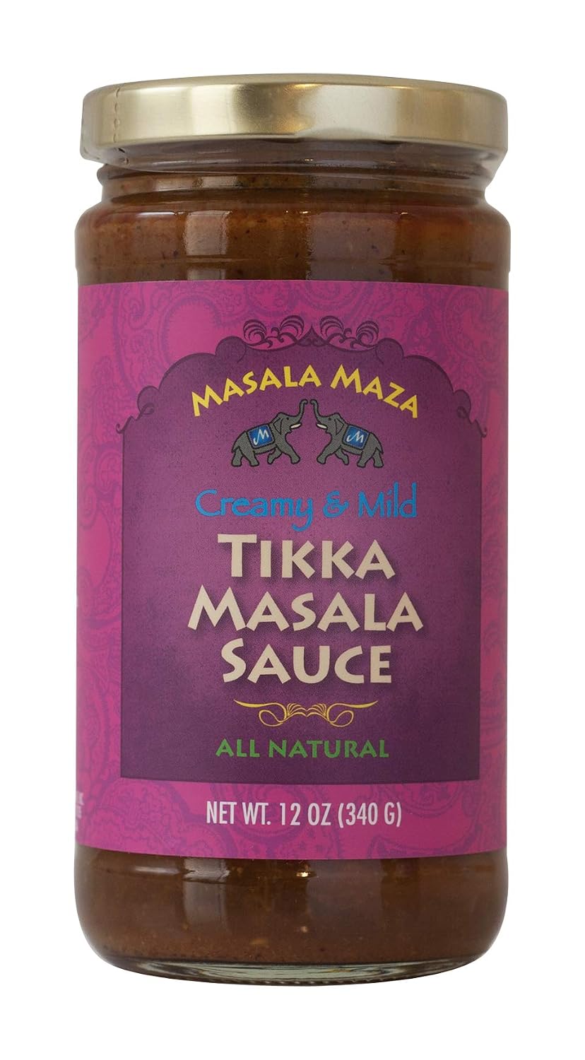Amazon.com : Masala Maza - Tikka Masala - Creamy and Mild Sauce with ...