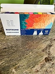 Amazon.com: BIGTHUMB Jumbo Poster Markers Set: 12 Colors Large 15mm ...