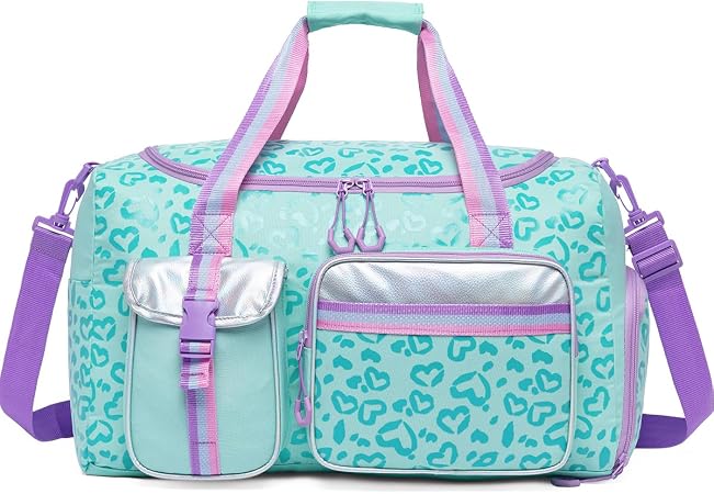 Amazon.com | Kids Duffle Bag Girls Women Travel Bag Gifts Overnight ...