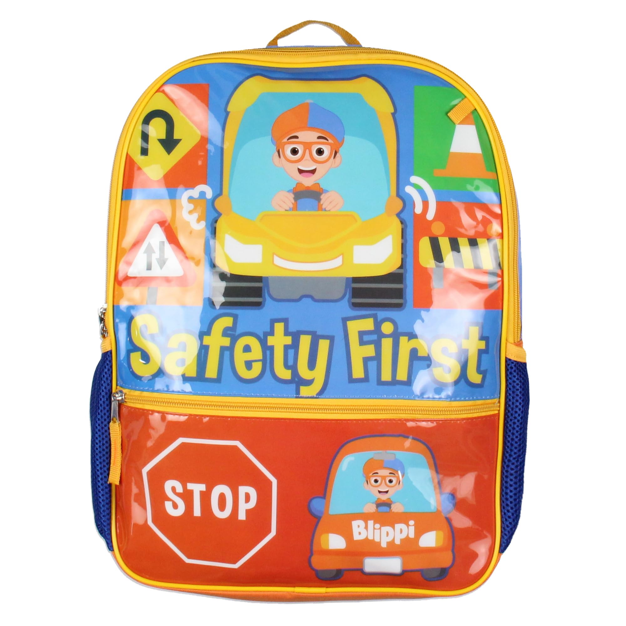 Snapklik.com : Blippi Backpack Safety First Kids School Travel Backpack ...