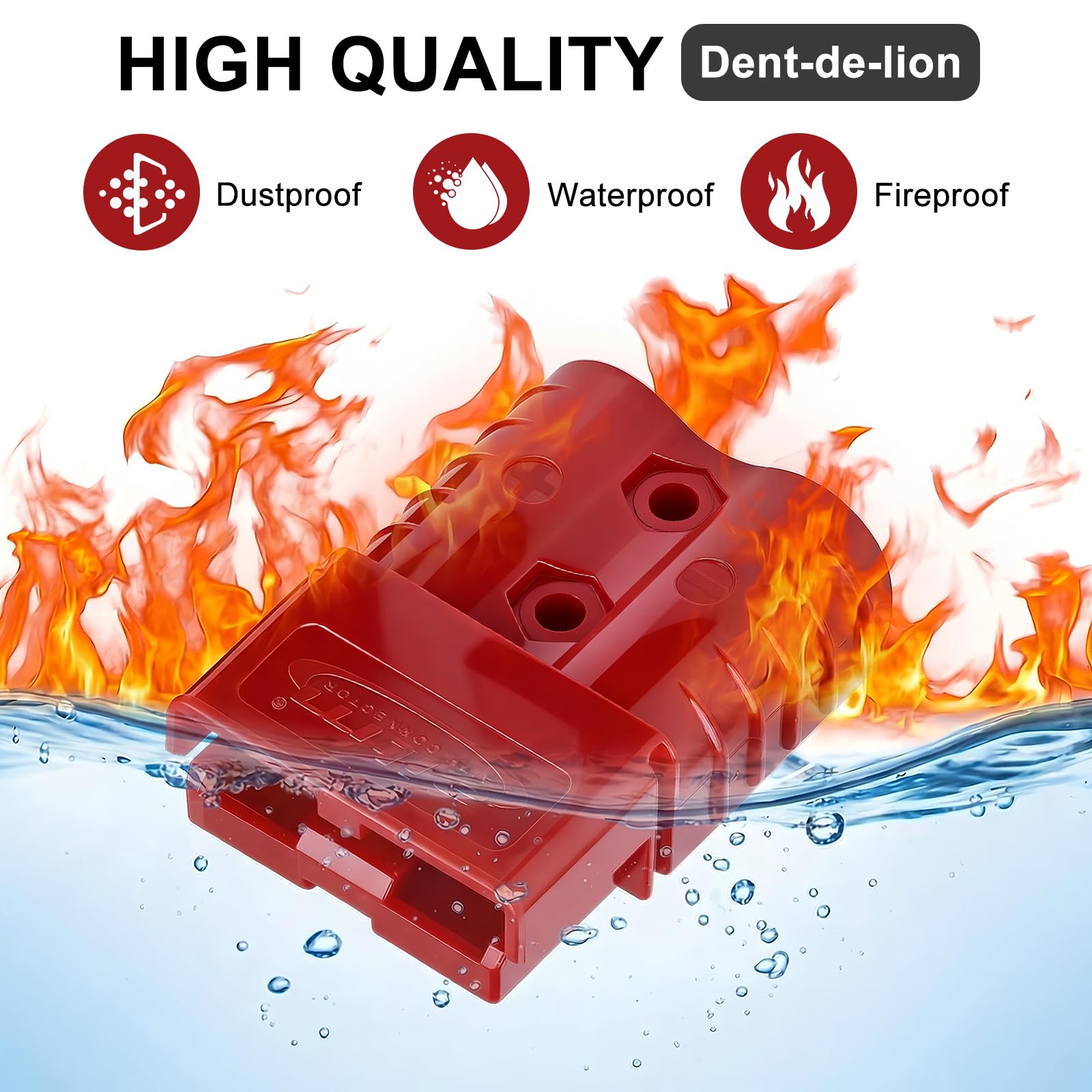 Snapklik.com : 120A Battery Connector Quick Connect Battery Modular ...