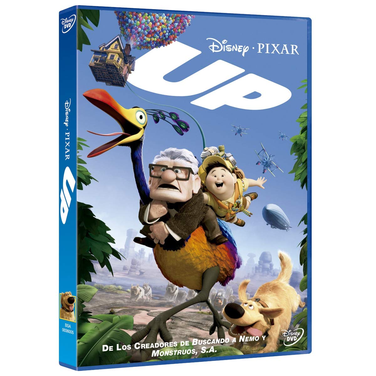 Up (Disney Pixar) [DVD]: Amazon.es: Edward Asner, Christopher Plummer ...