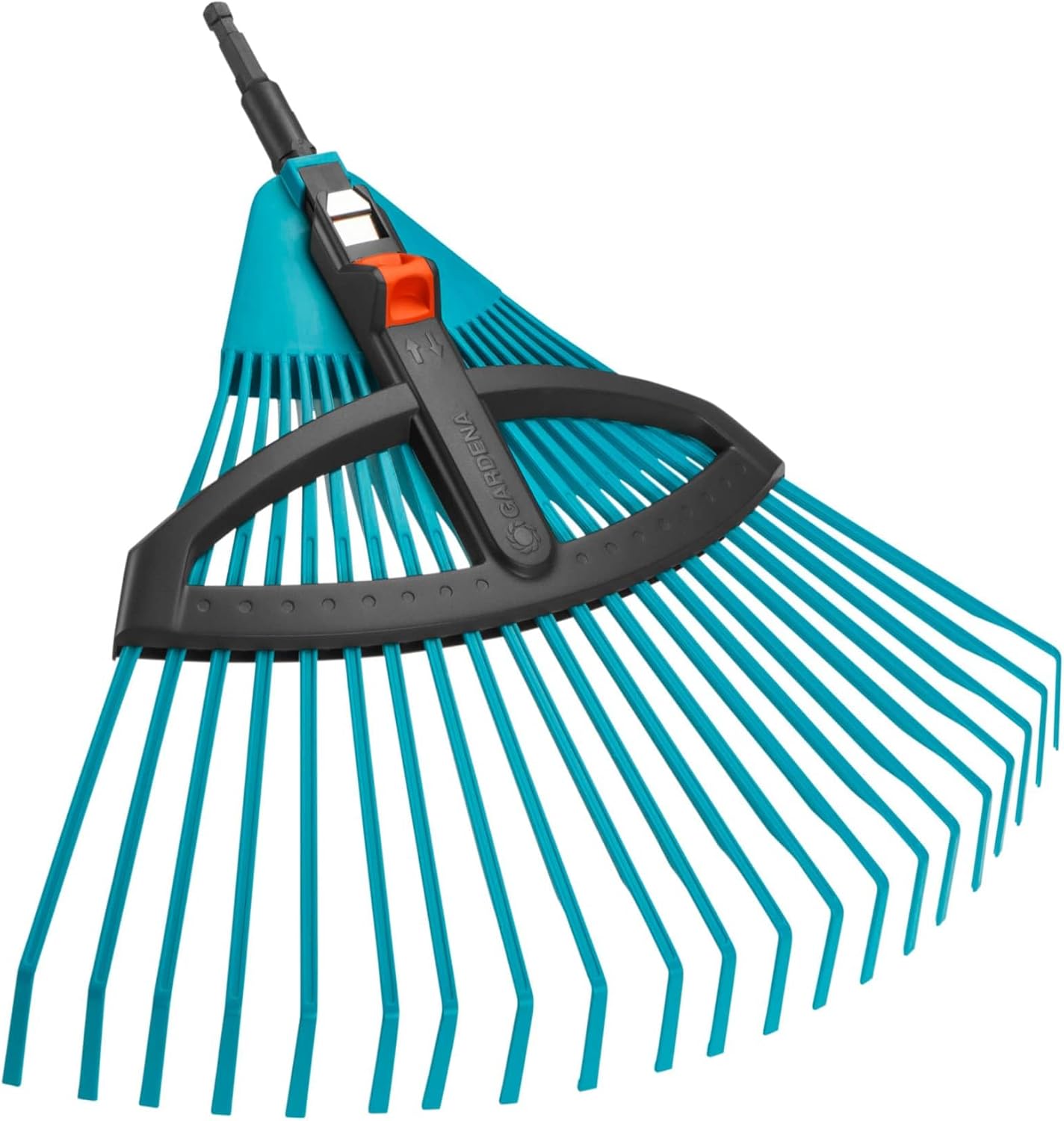 GARDENA Combisystem Plastic Adjustable Rake, Leaf Rake with Adjustable ...