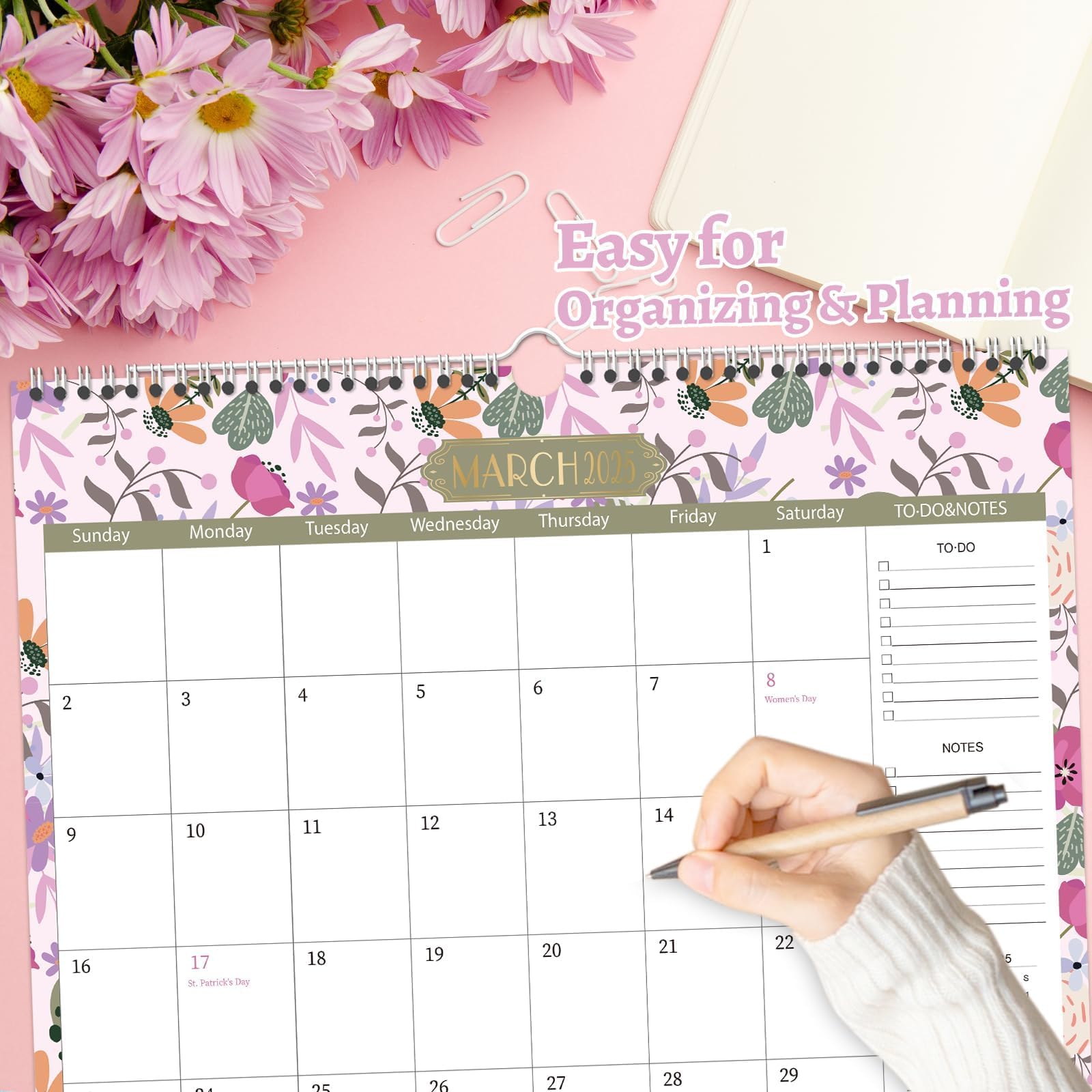 2025 Calendar Guasslee Wall Calendar 2025 2026 Vertical Wall Calendar ...