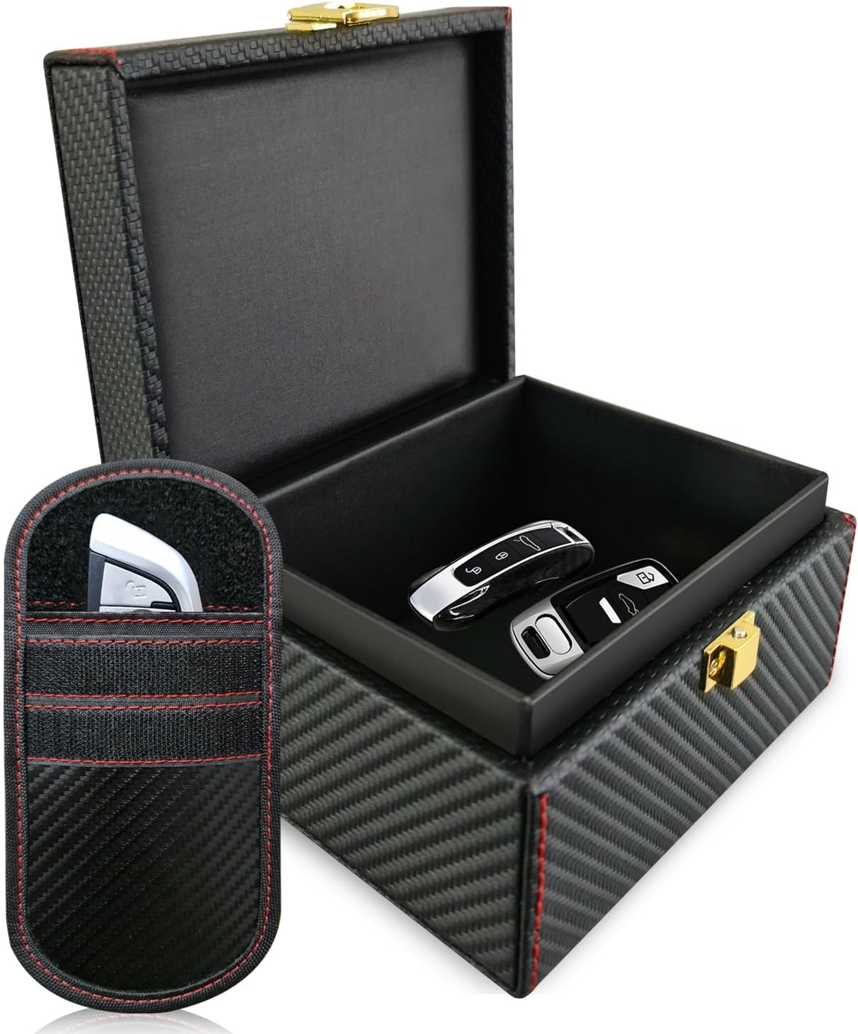 Faraday Box for Car Keys and Faraday Pouch for Car Keys | Double-Layer ...