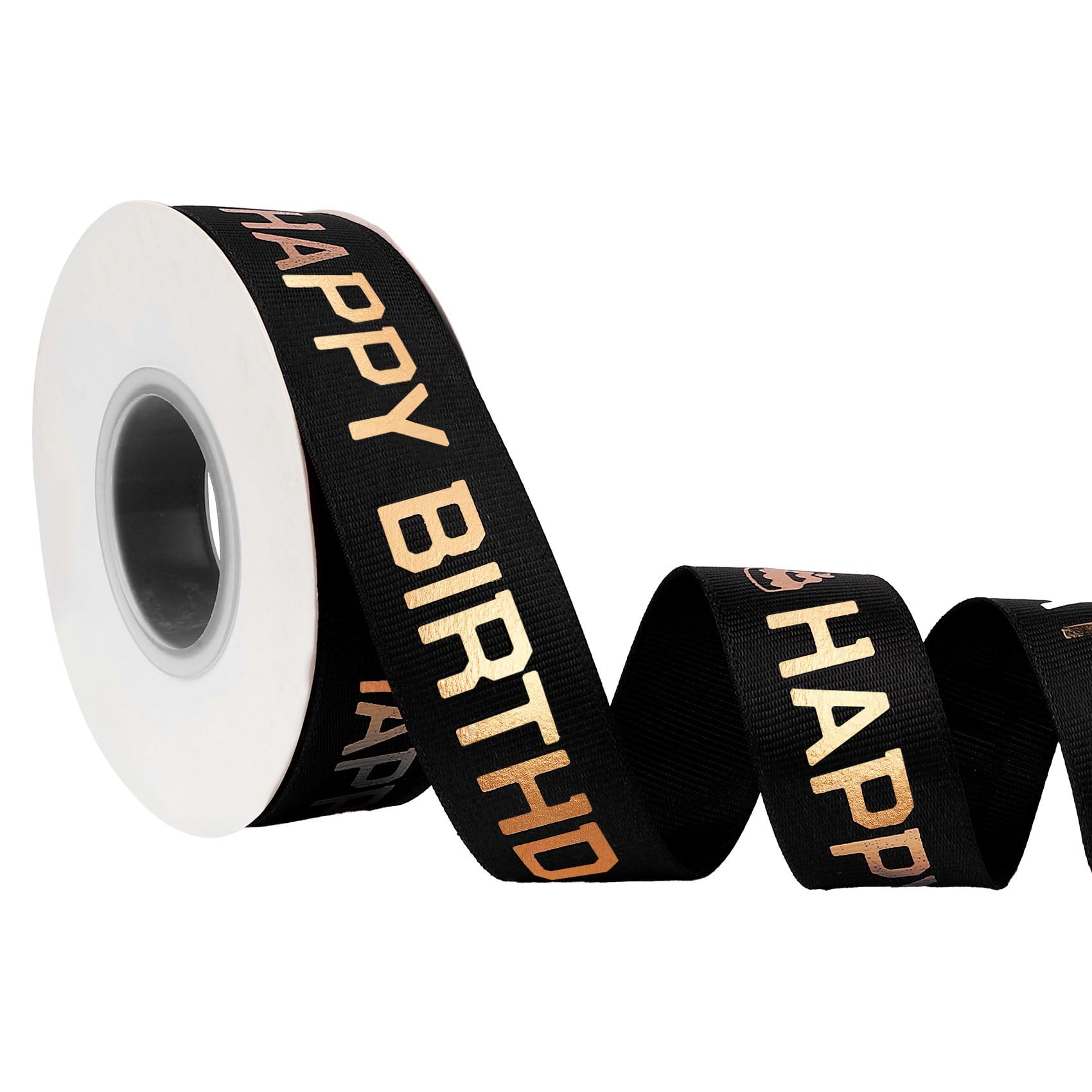 Amazon.com: Happy Birthday Ribbon for Flower Bouquet 1 Inch 25 Yards ...