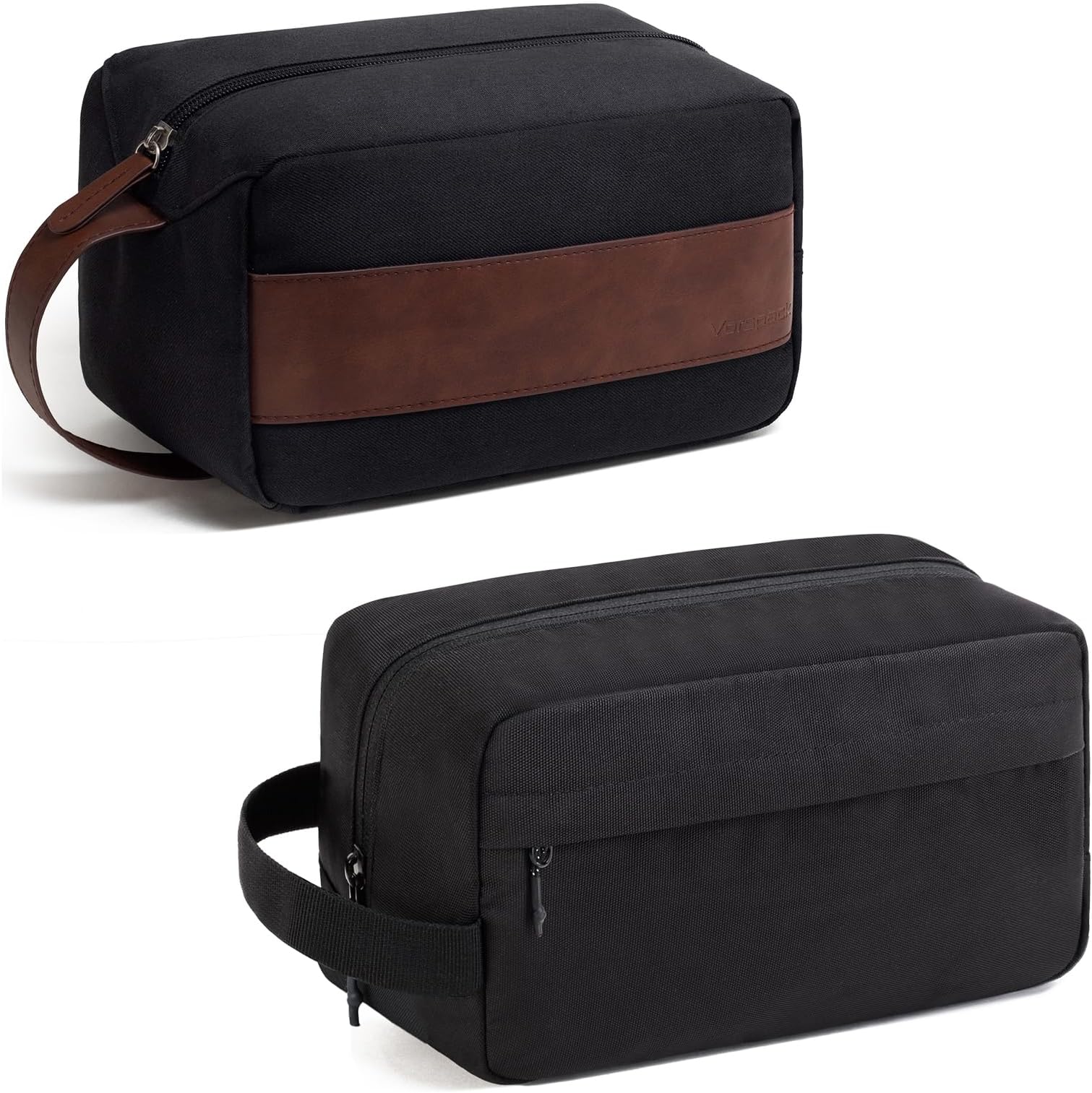 Amazon.com: Vorspack Toiletry Bag for Men - 2 Pack Large Dopp Kits for ...