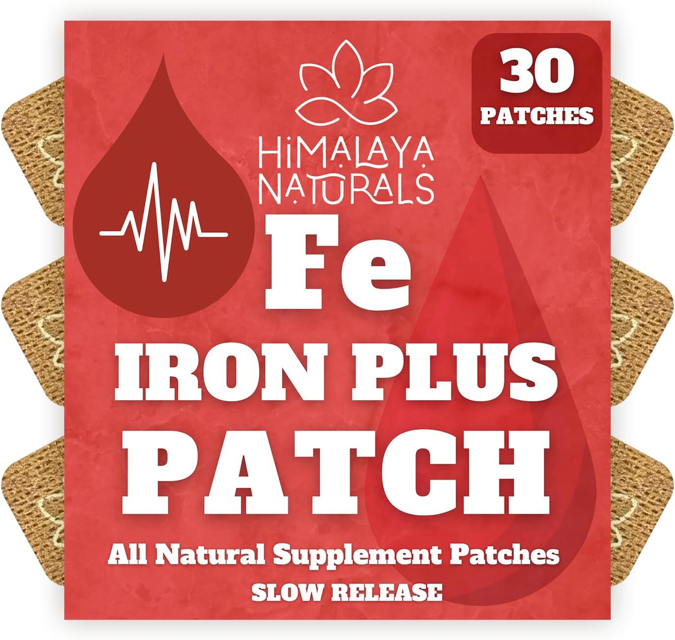 Amazon.com: Himalaya Naturals Fe Iron Strength Topical Patch ...