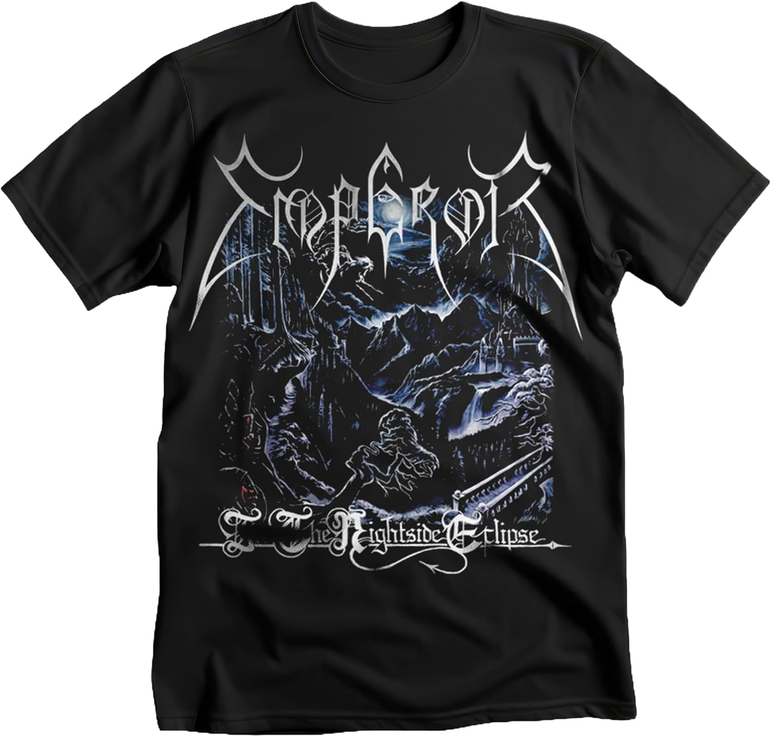 Emperor Men's in The Nightside Eclipse T-Shirt Black Small | Officially ...