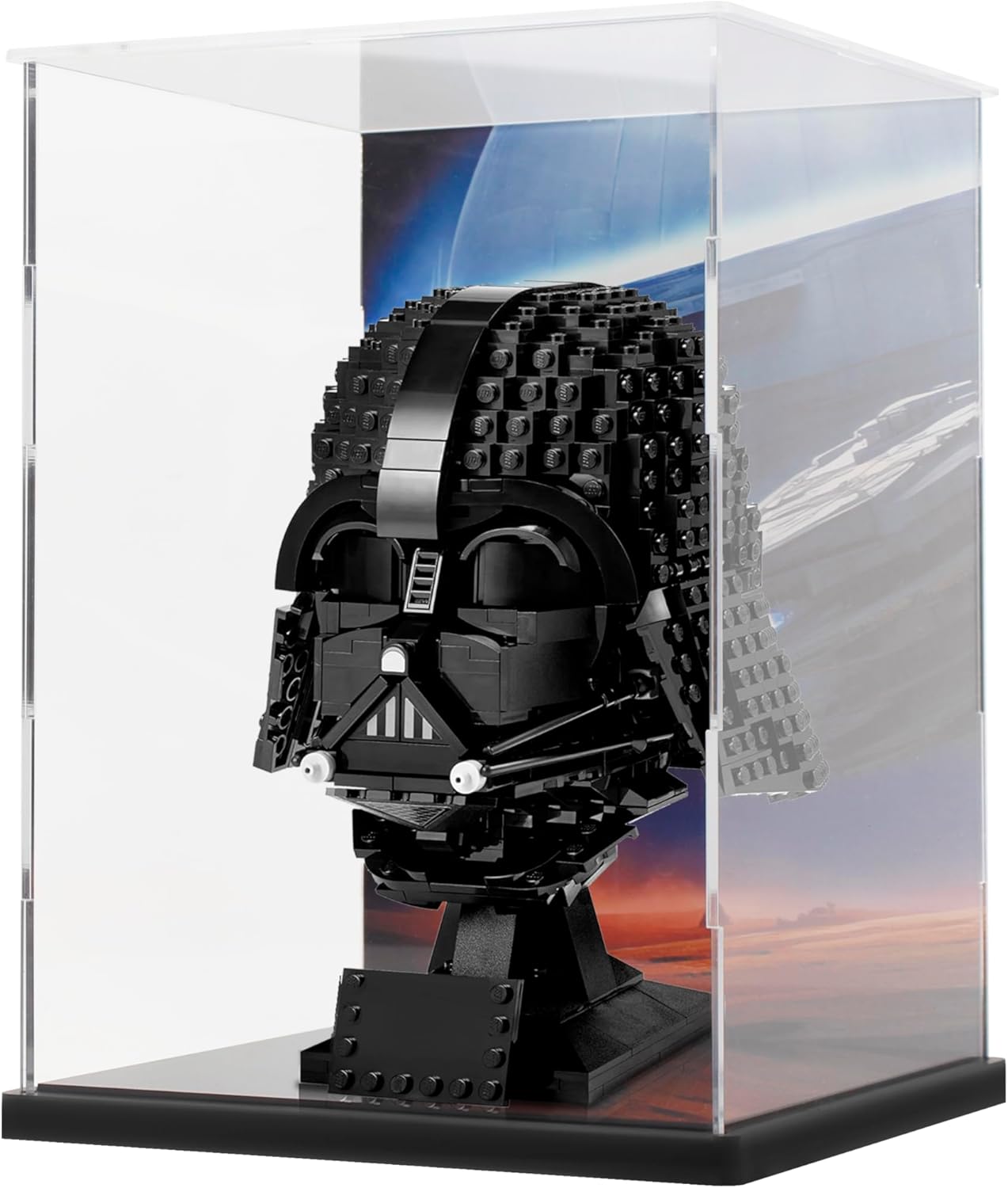 Amazon.com: Acrylic Display Case for Lego Helmet,Display Box for Lego ...