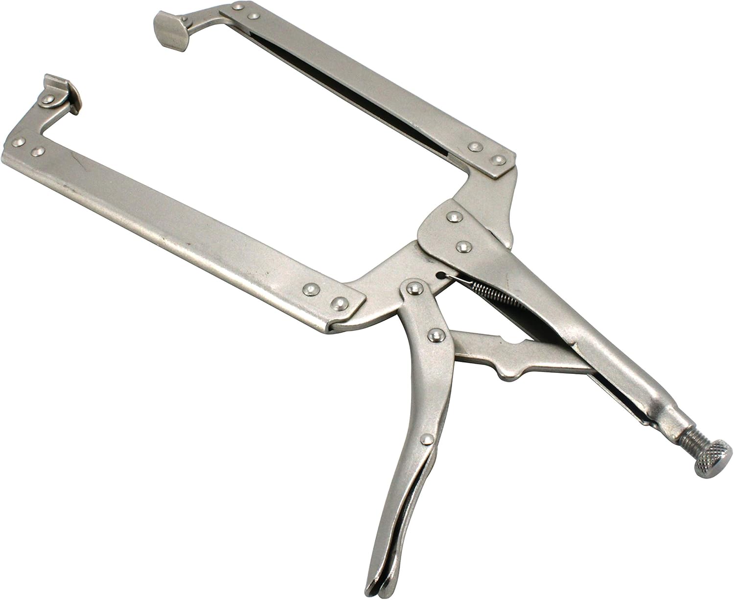 Vise-Grip Original C Clamp, Locking, Swivel Pad Tip, 18-Inch (460mm ...