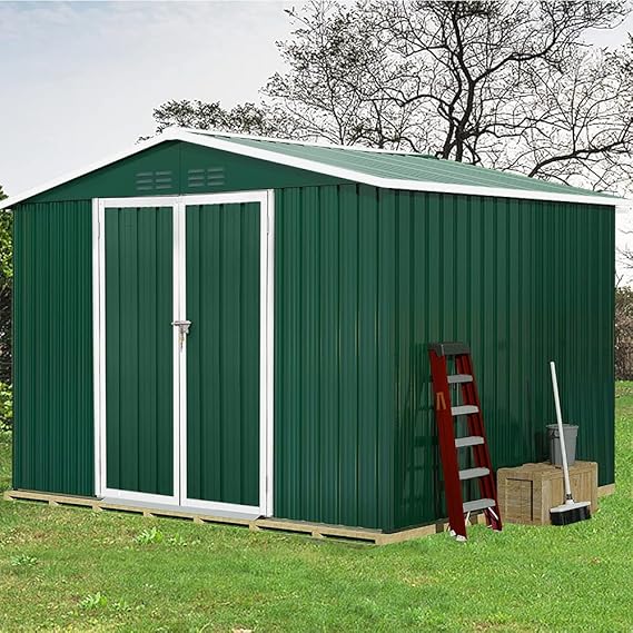 Amazon.com : Evedy 6x8 FT Outdoor Storage Shed,Sheds & Outdoor Storage ...