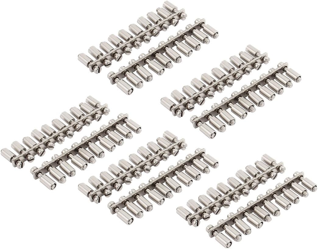 Amazon.com: IIVVERR 10Pcs 42x10x3mm Electric Current Test Terminal 10P ...