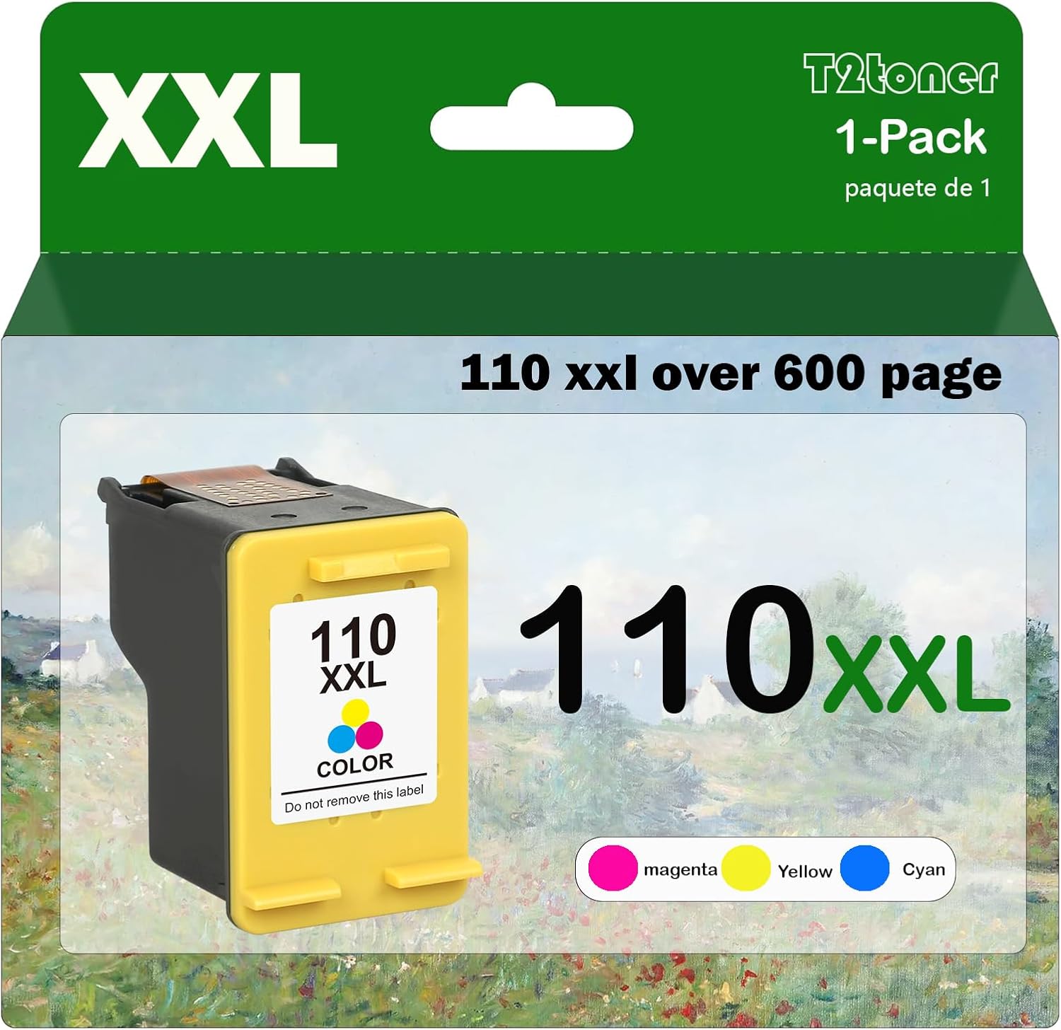 Amazon.co.jp: 110XXL インクカートリッジ 大容量 HP 110インクカートリッジ 3色(CB304AN) 互換インクカートリッジ photosmart A310 A432 ...