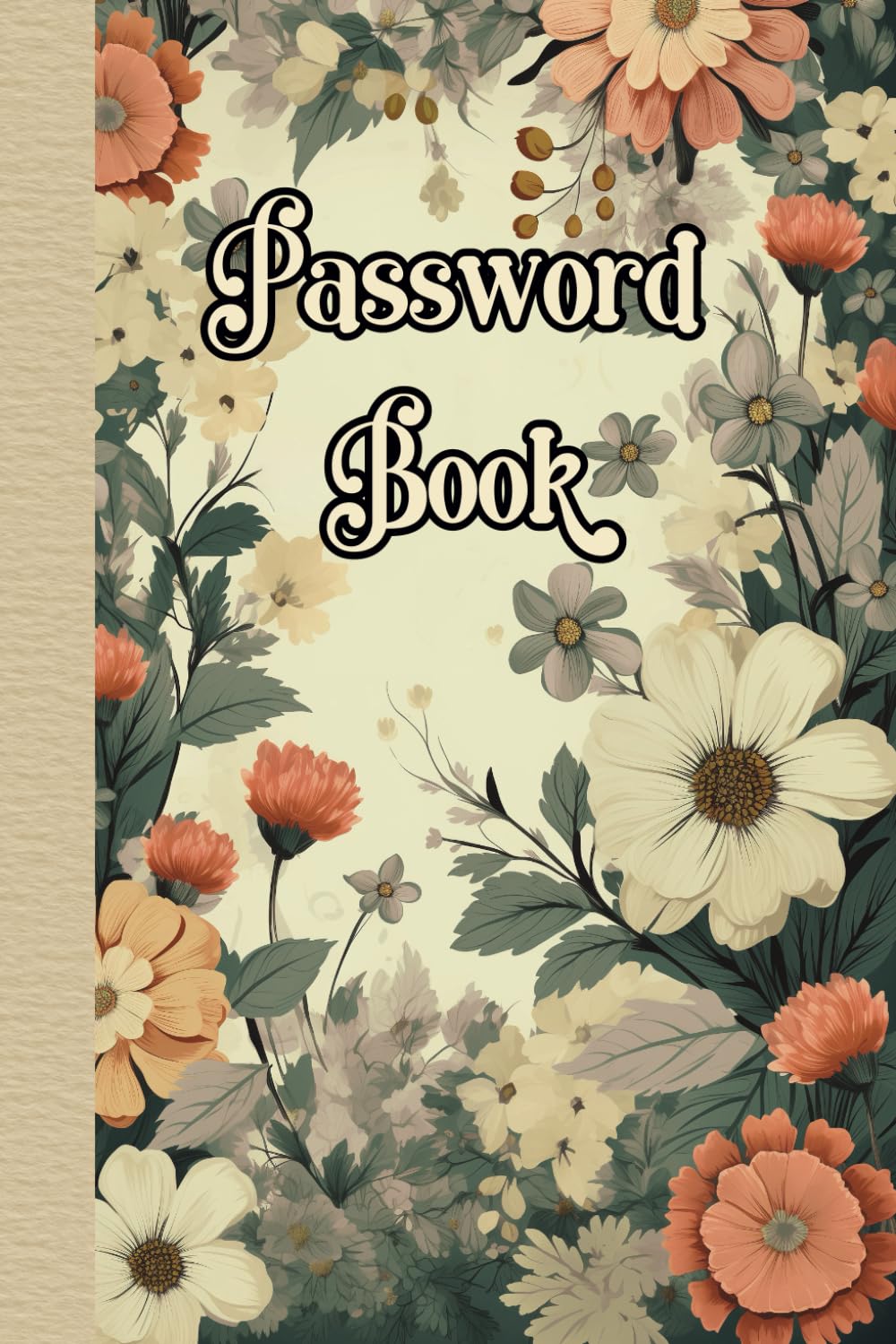 Password Book: With alphabetical tabs, password log book. Small size 6 ...