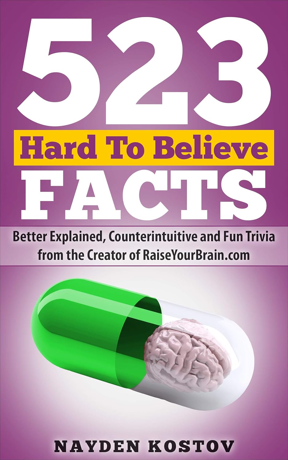 Amazon.com: 523 Hard To Believe Facts: Better Explained ...