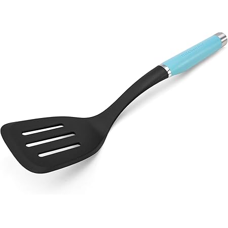 Amazon.com: KitchenAid Gourmet Stainless Steel Flex Turner, One Size ...